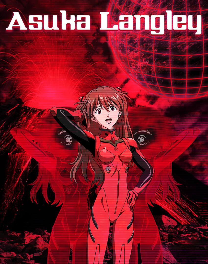 ArtStation - Evangelion - Asuka Langley