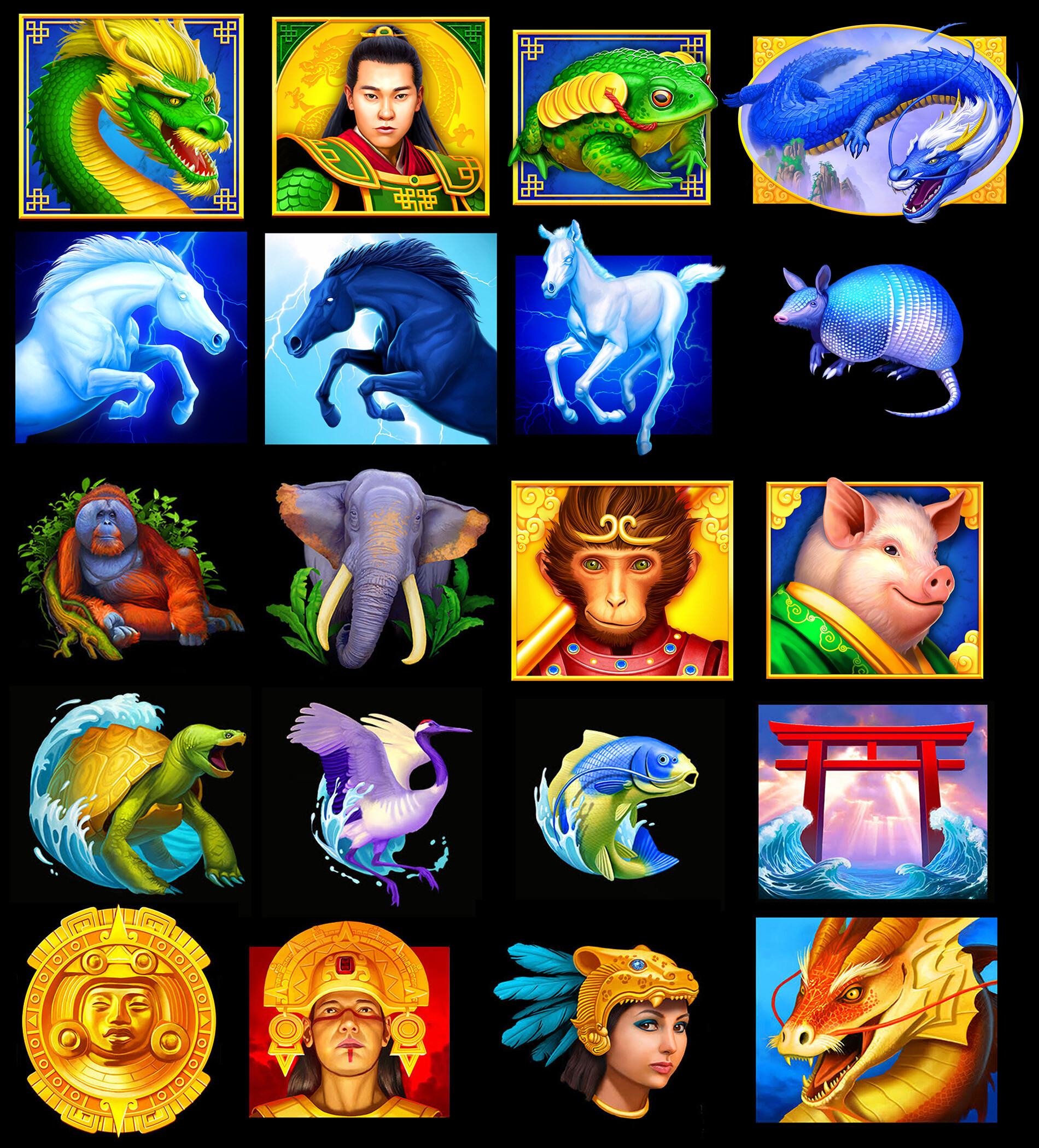 ArtStation - Assortment of my favorite symbol illustrations
