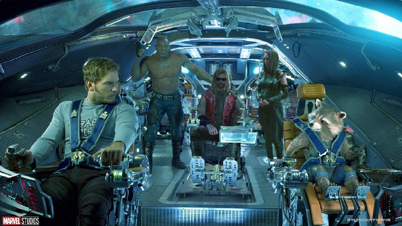 ArtStation - Thor and the Guardians