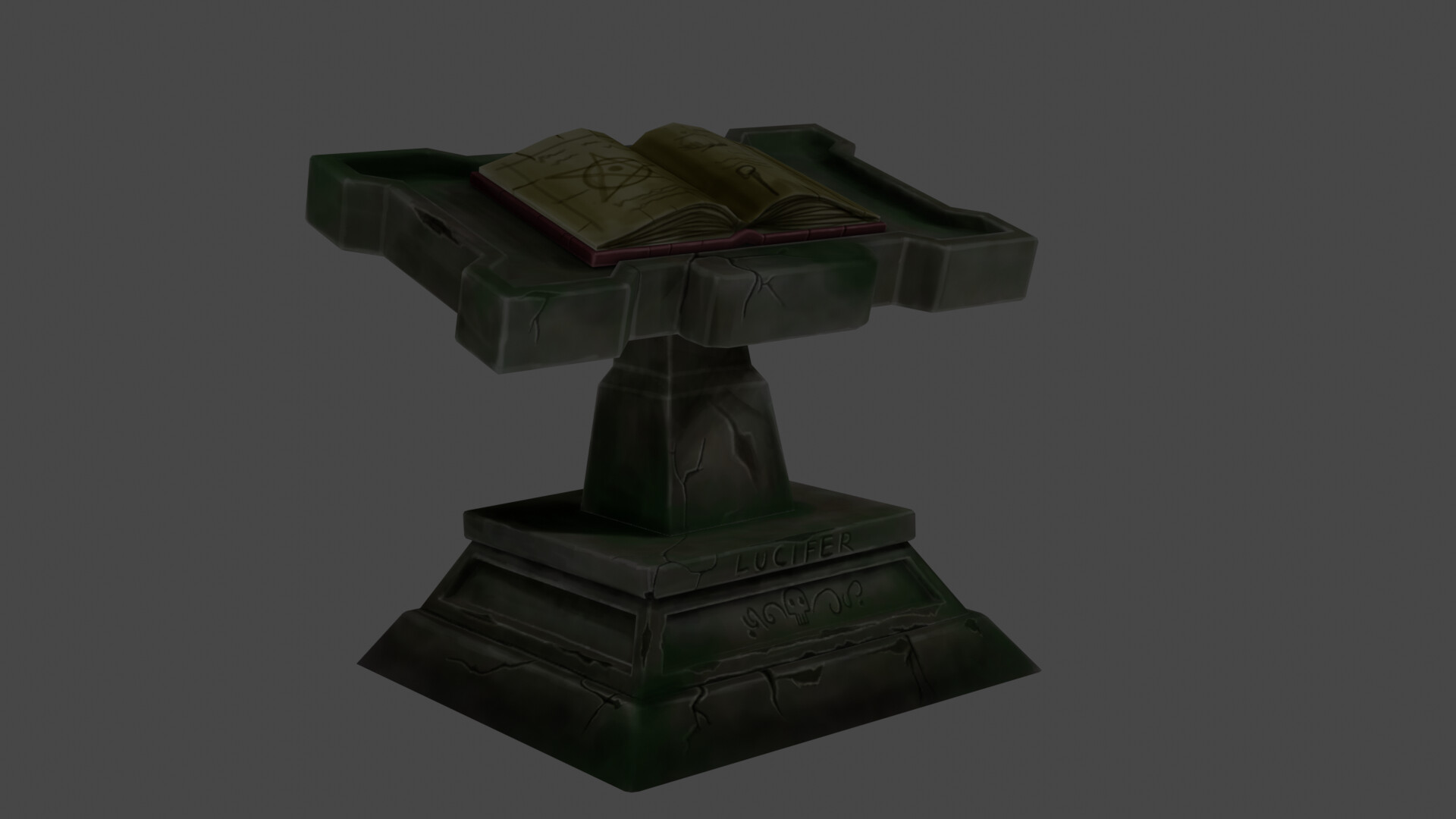 ArtStation - hand painted podium