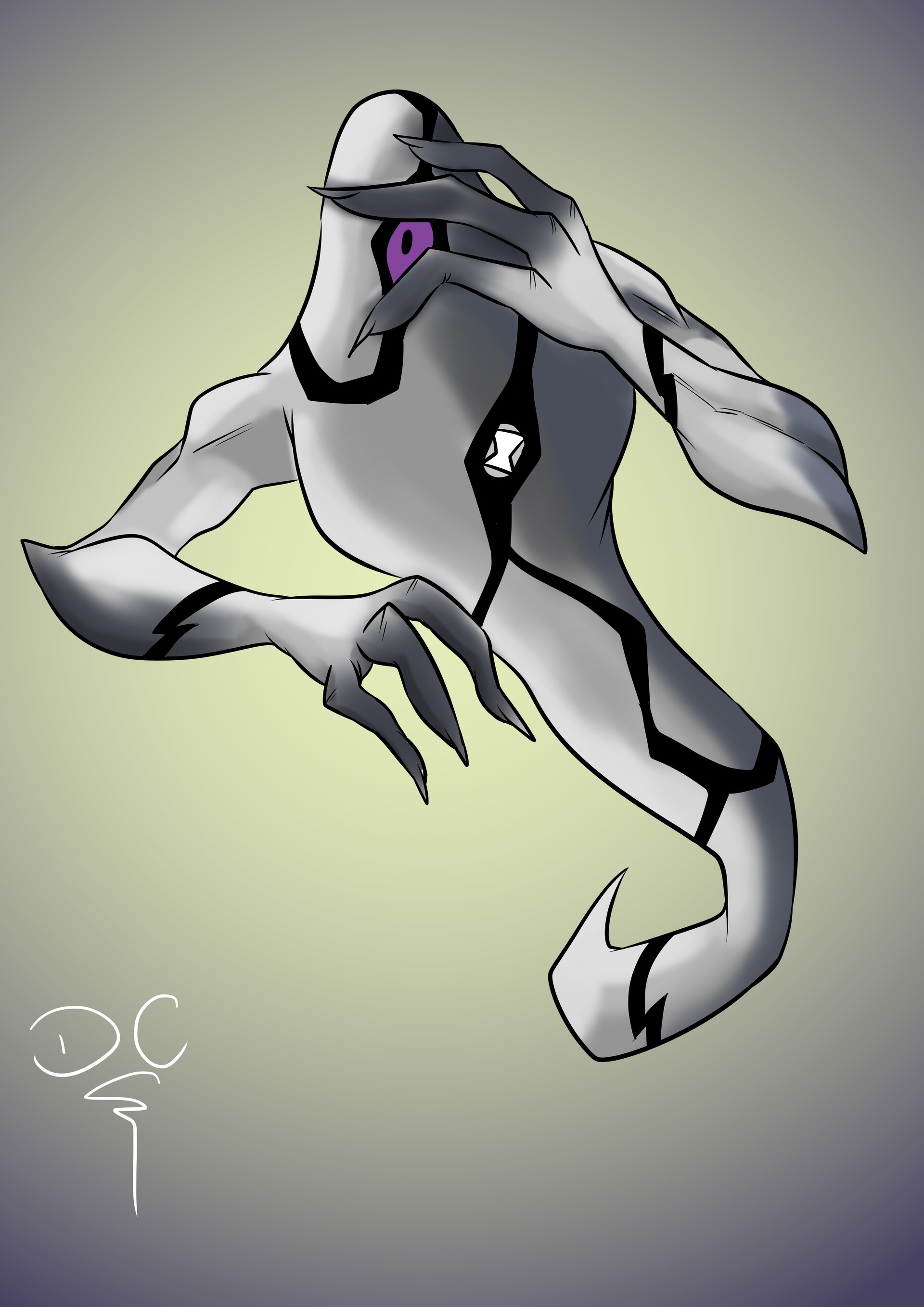 ArtStation - Ben10 Ghostfreak (Fantasmático)