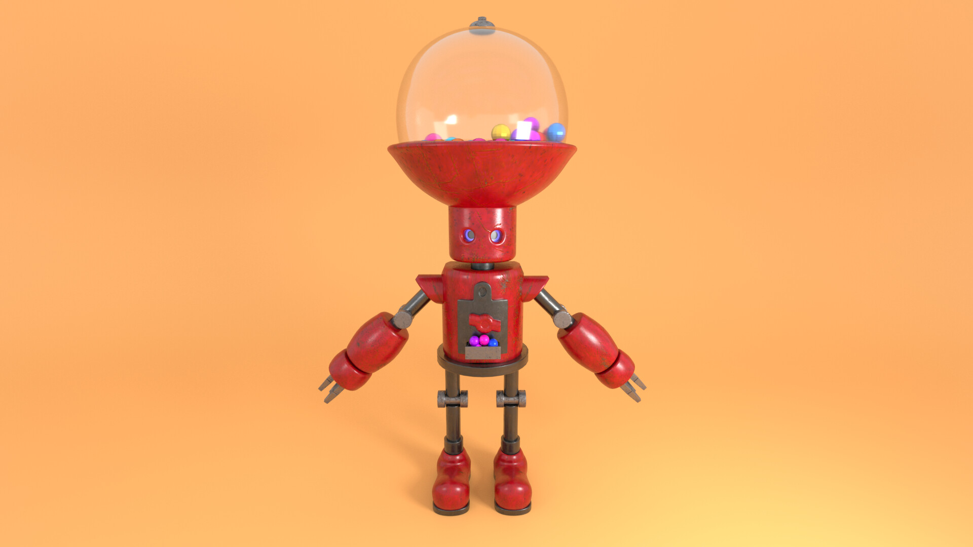 ArtStation - Minimalistic Robot