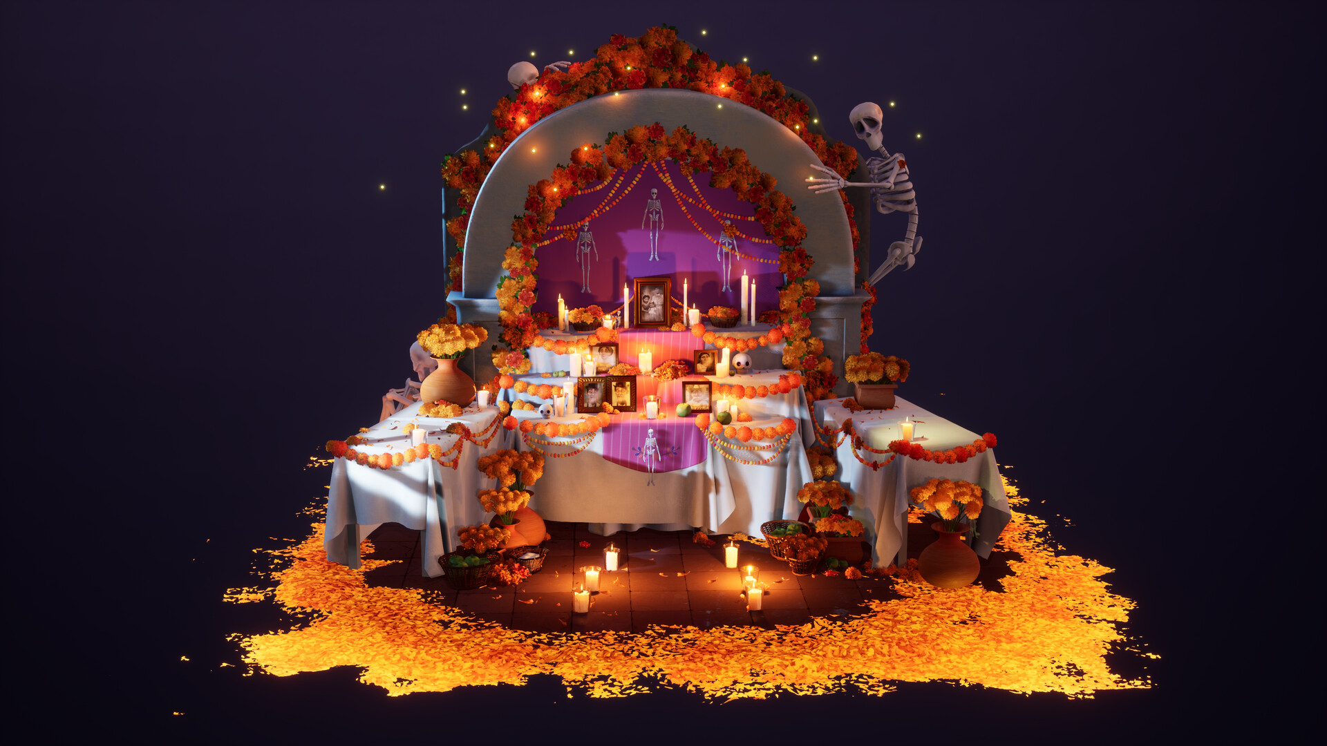 ArtStation - Coco - Diorama