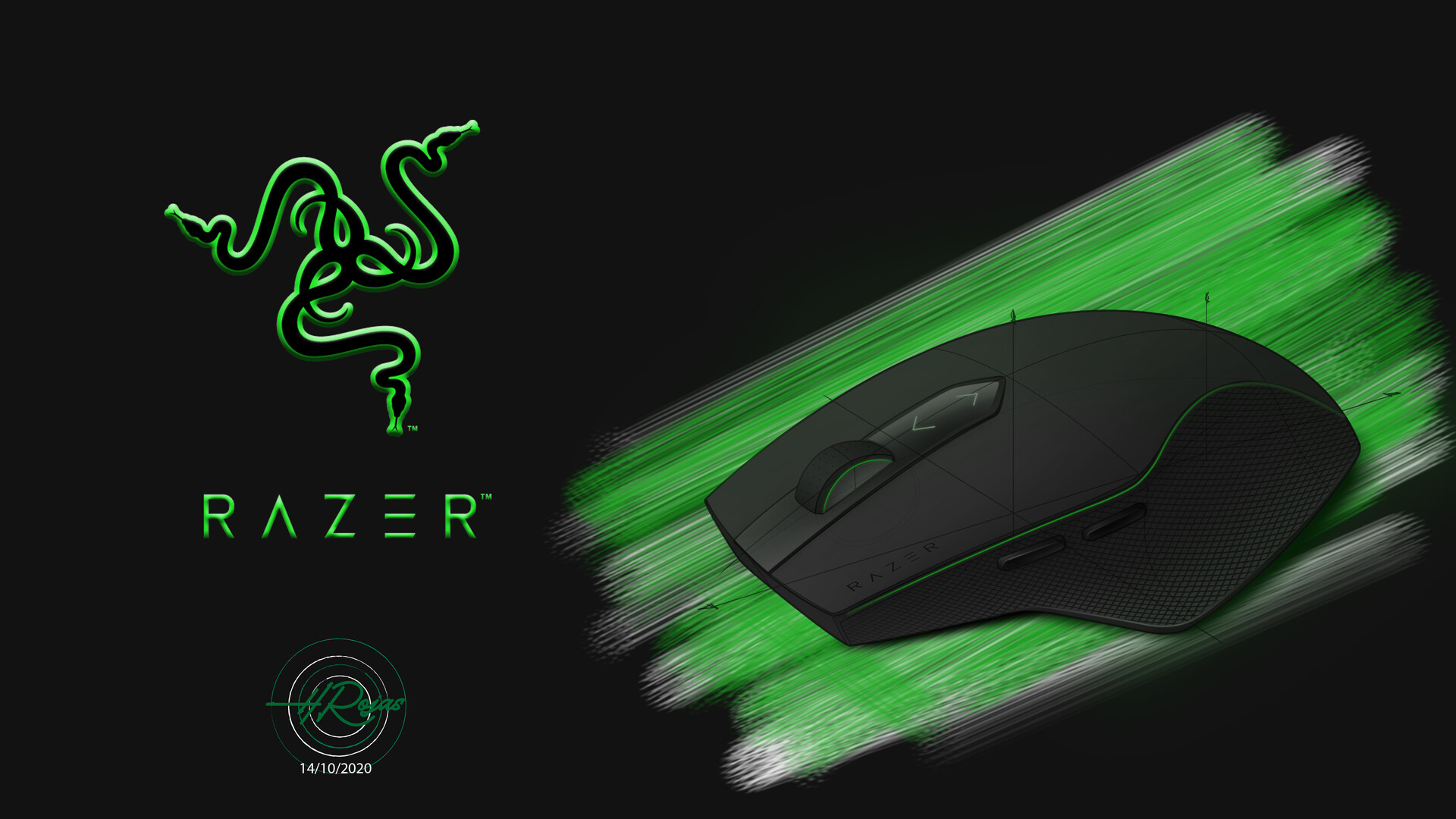 ArtStation - Razer mouse