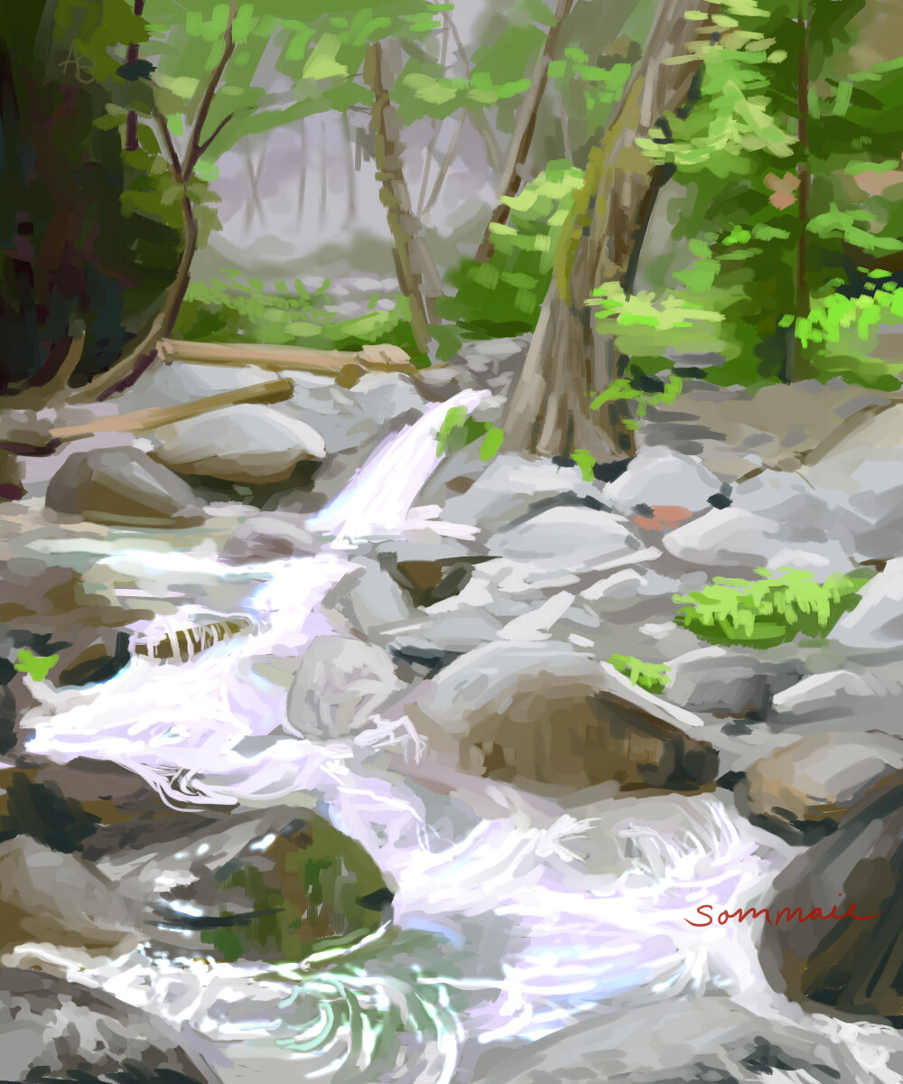 ArtStation - Forest Water