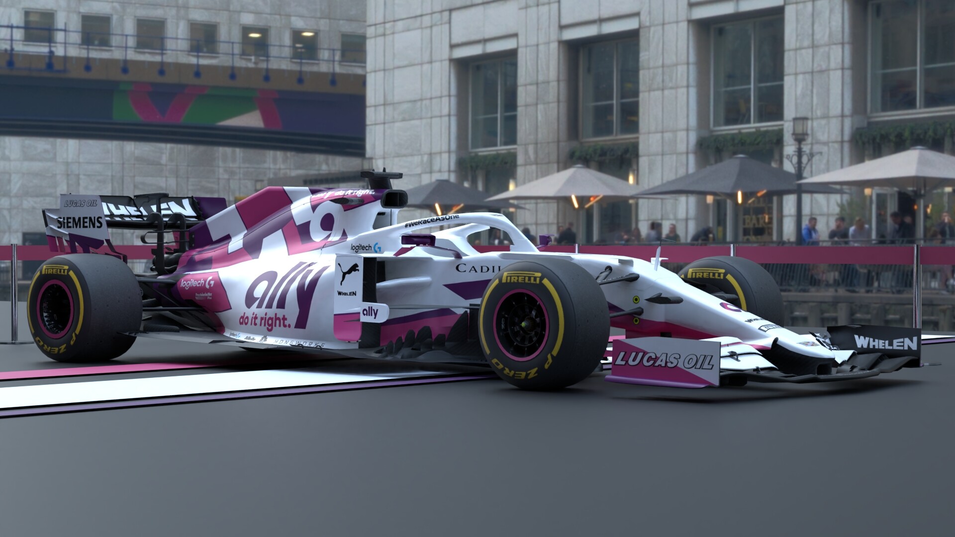 ArtStation - Ally Cadillac F1
