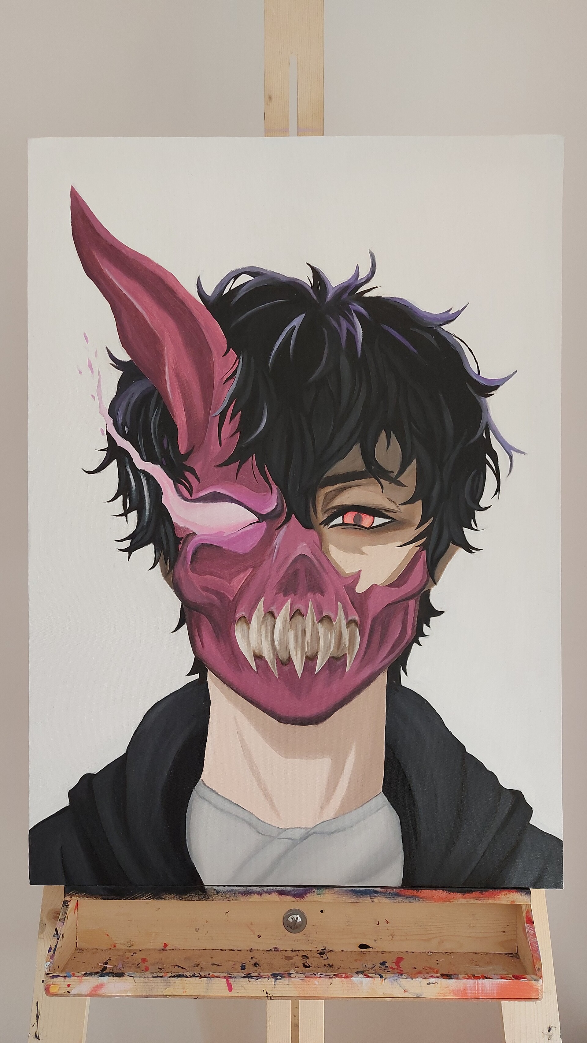 ArtStation - Corpse husband oil painting