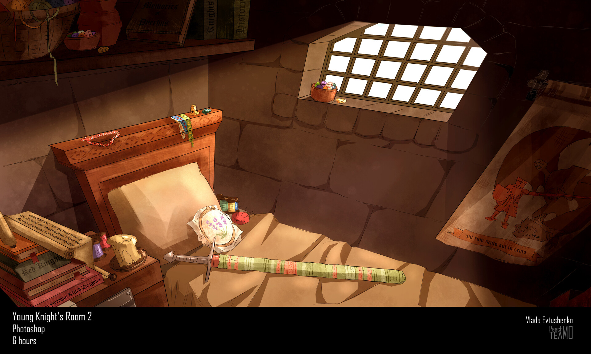 ArtStation - Young Knight's Room 2