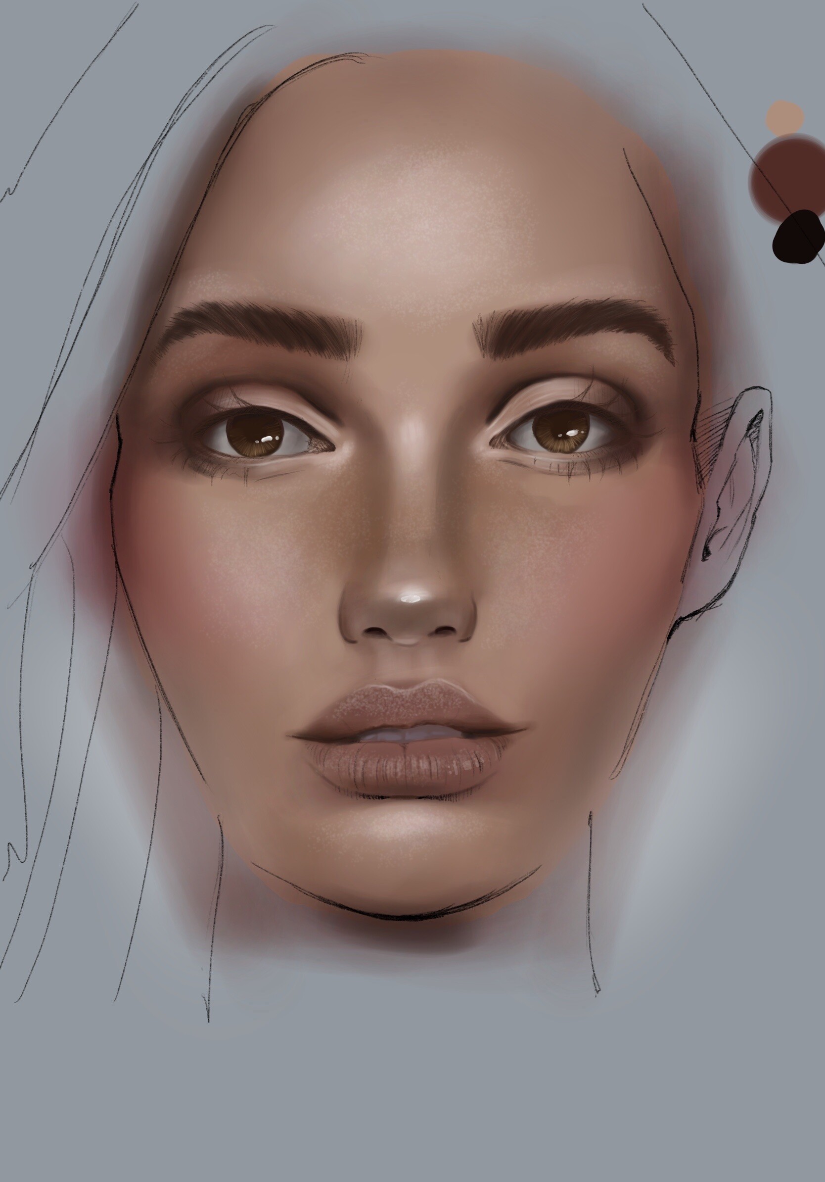 ArtStation - Portrait study