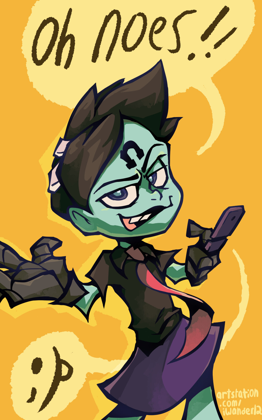 ArtStation - nina cortex 2007 (crash bandicoot fan art)