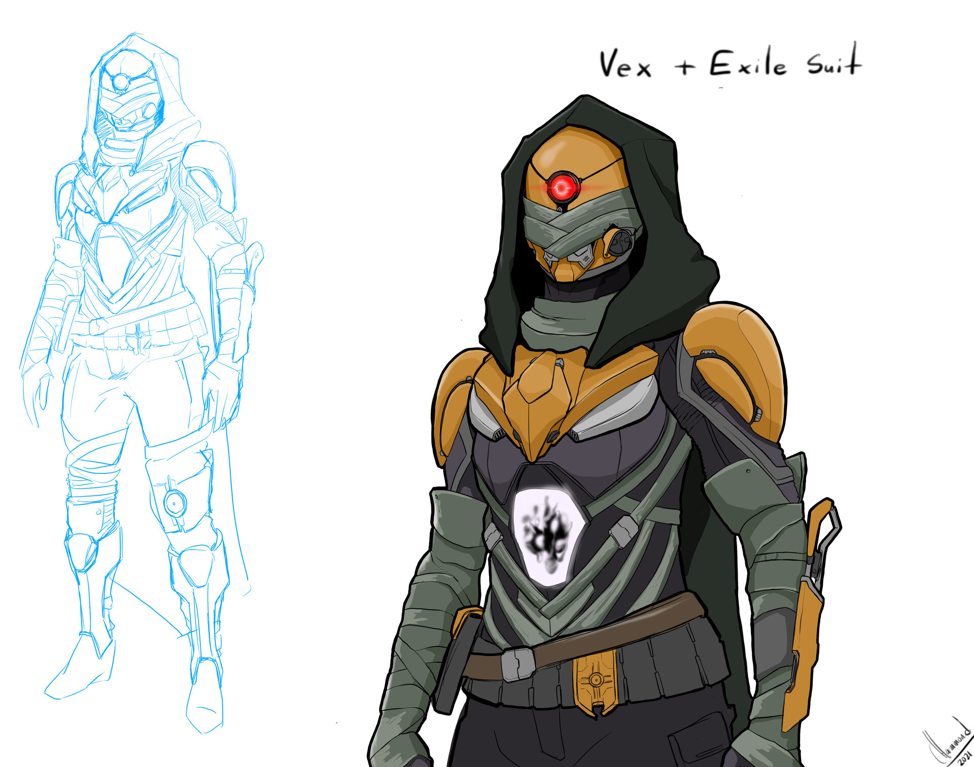Destiny Vex Armor