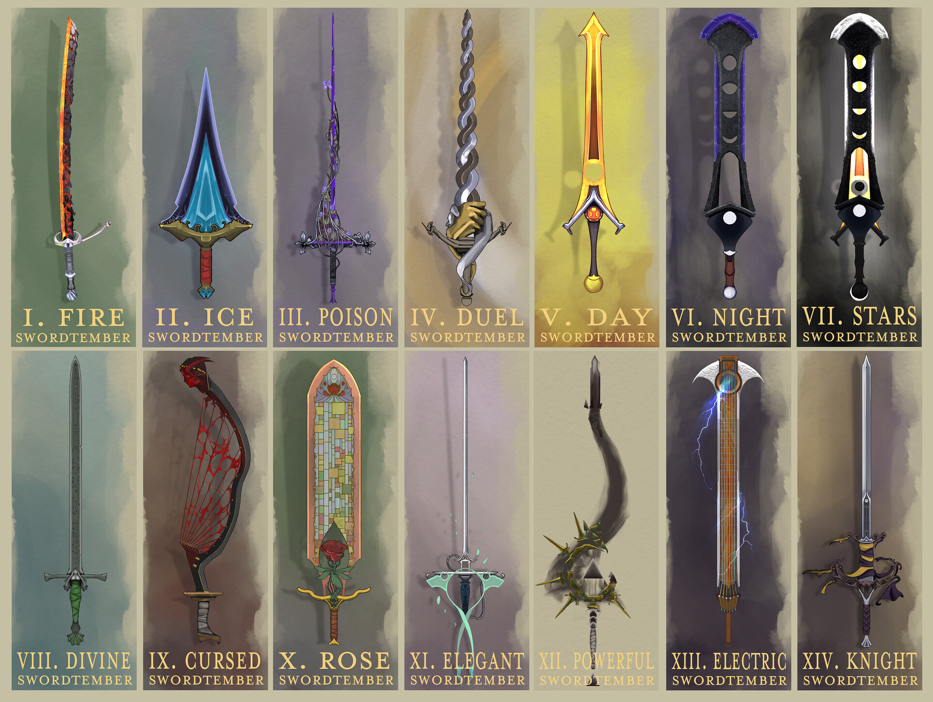 ArtStation - Swordtember 2020