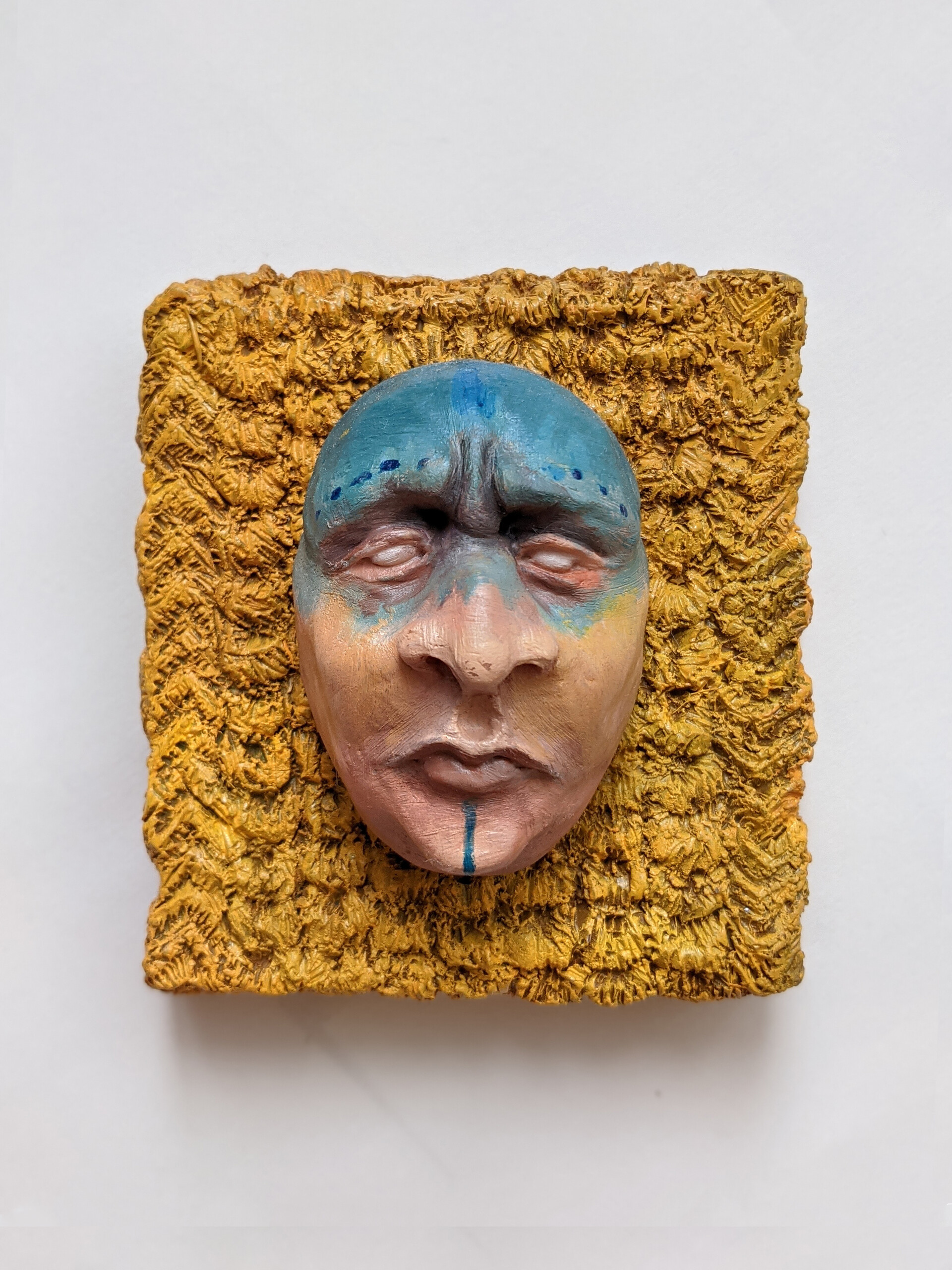 Madison Haws - White Eyes on Yellow Wool