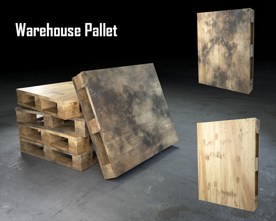ArtStation - Warehouse Pallet