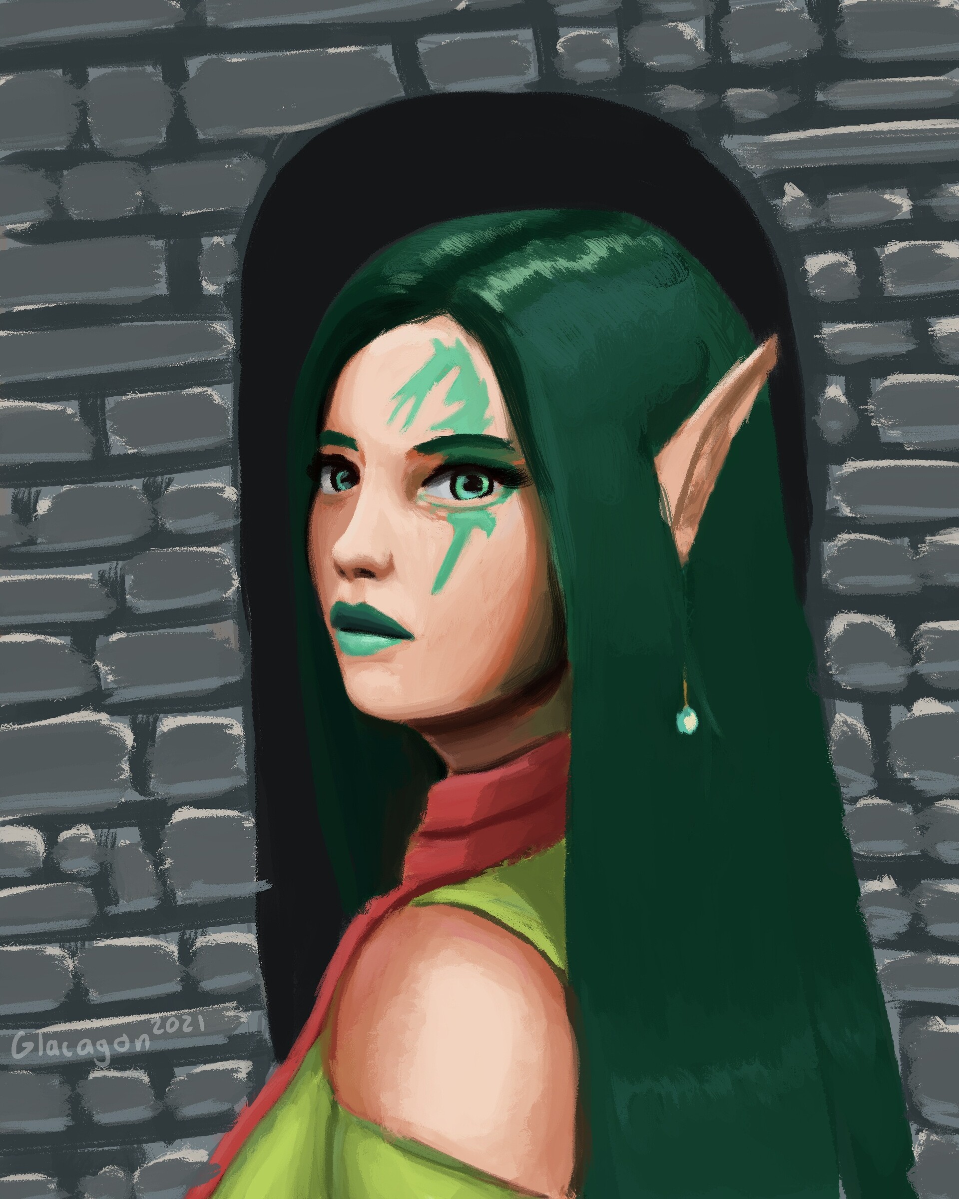 ArtStation - Elf hunter concept