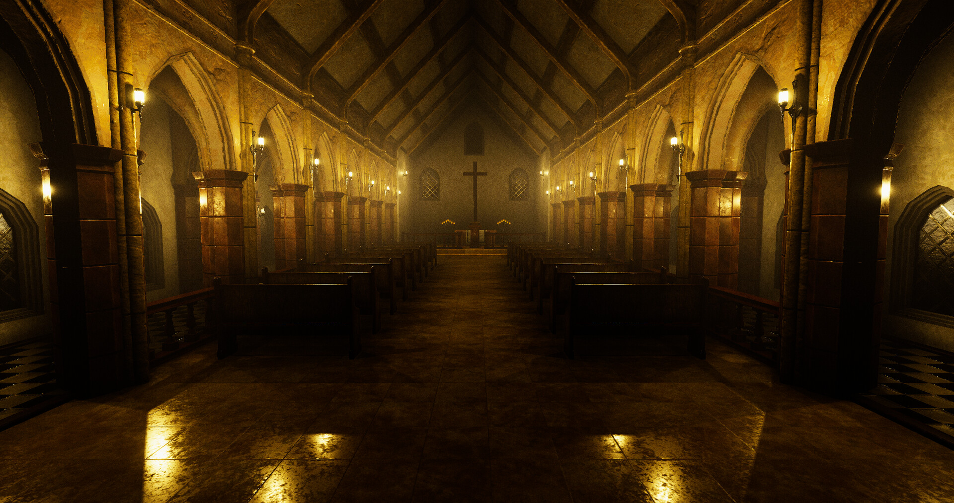 ArtStation - Small Church - 3D Environment