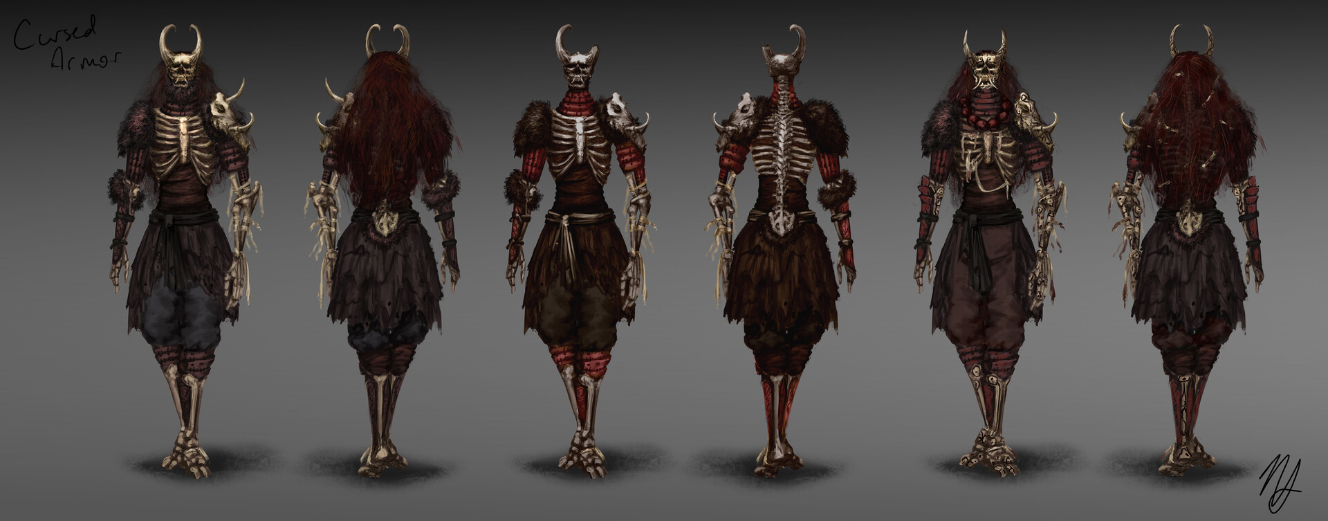 ArtStation - Armor of Flames