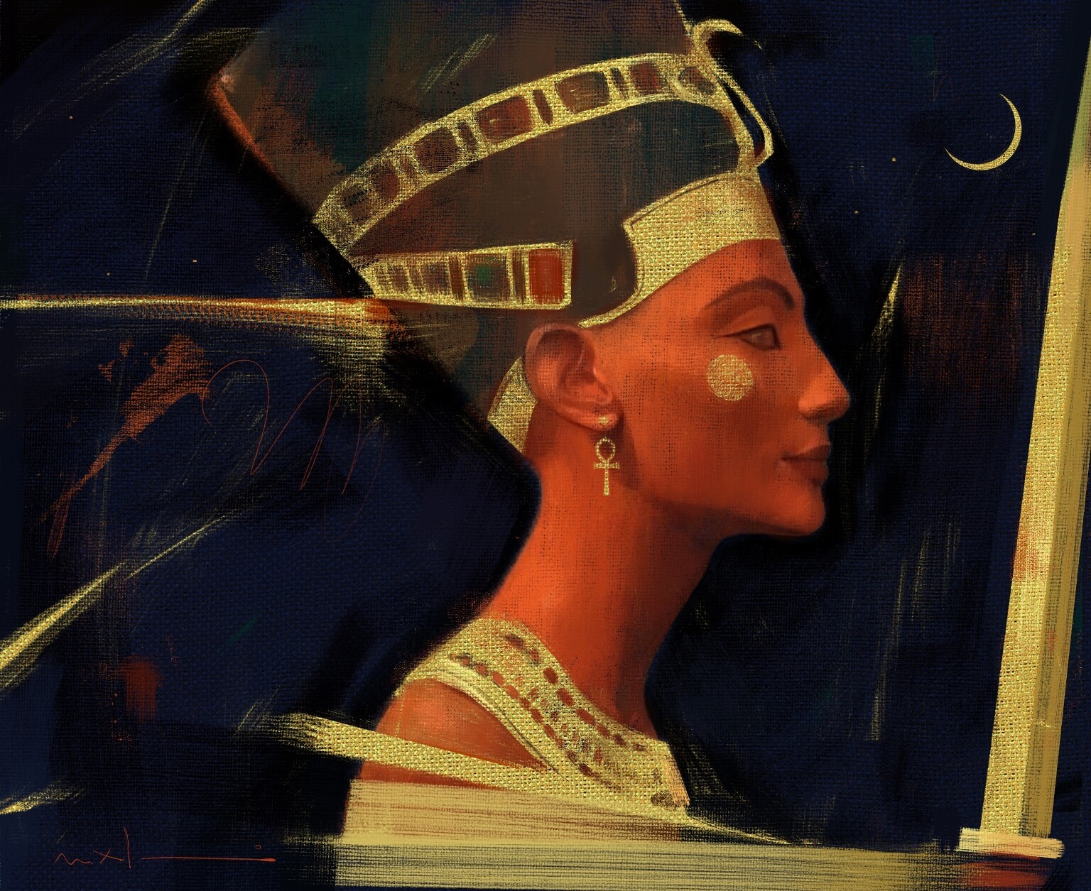 ArtStation - The queen of Egypt