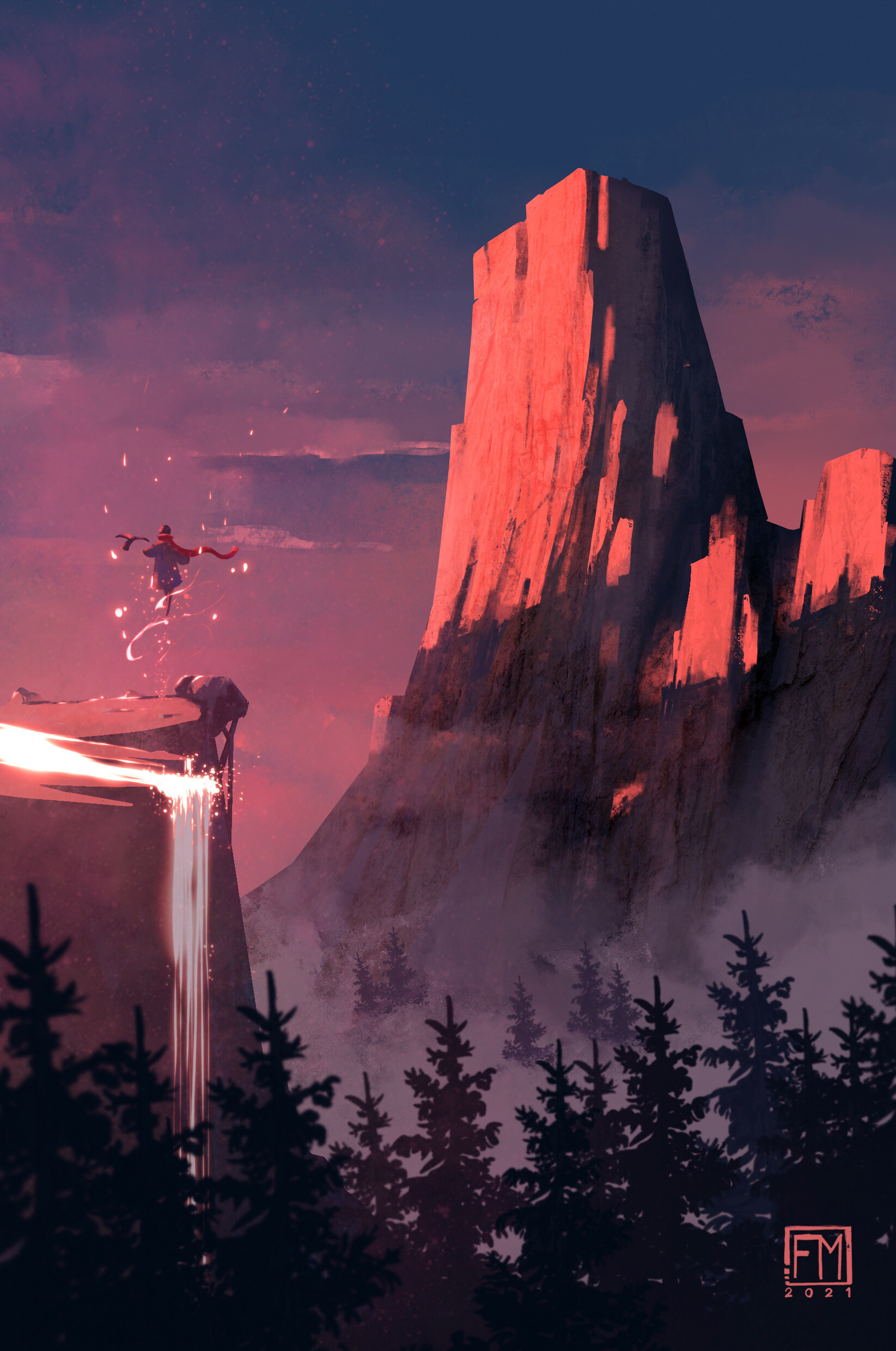 ArtStation - Magic mountain