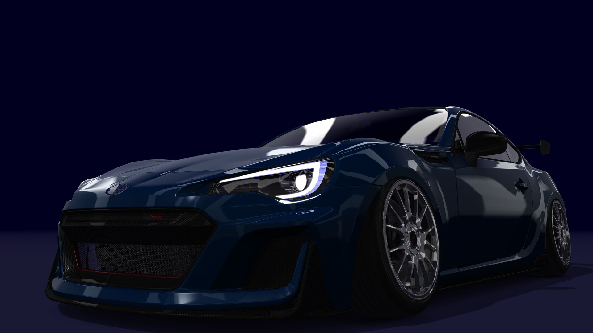 ArtStation - Subaru BRZ STi Concept