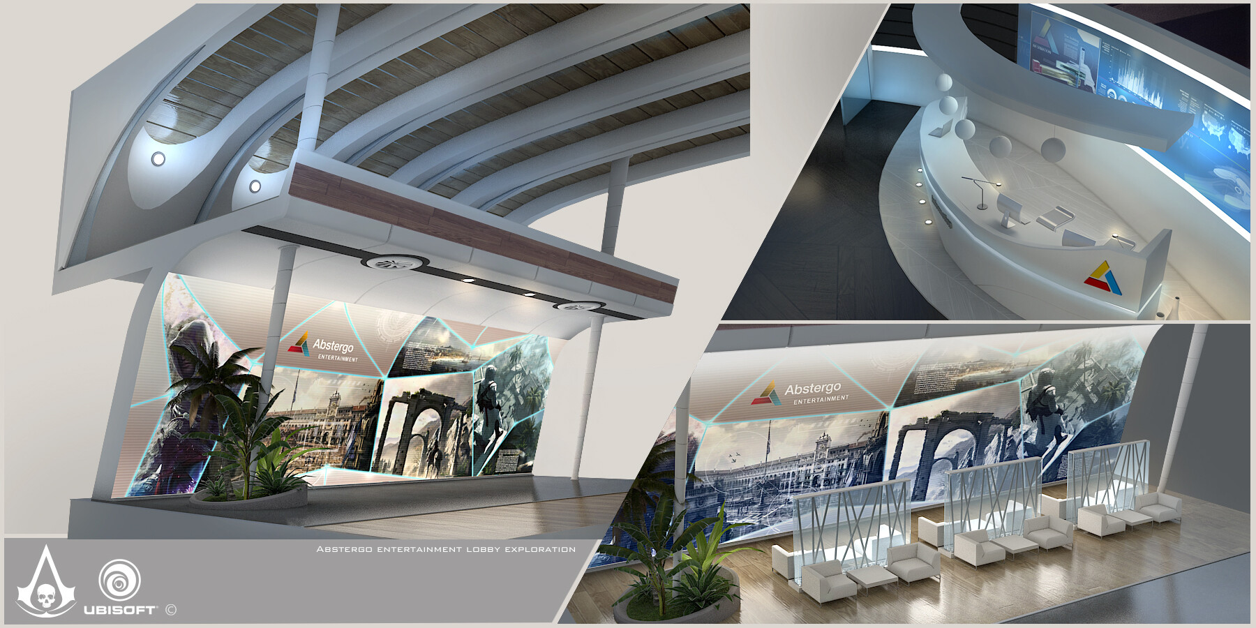 Encho Enchev - Assassin's Creed 4 Black Flag - Abstergo concepts