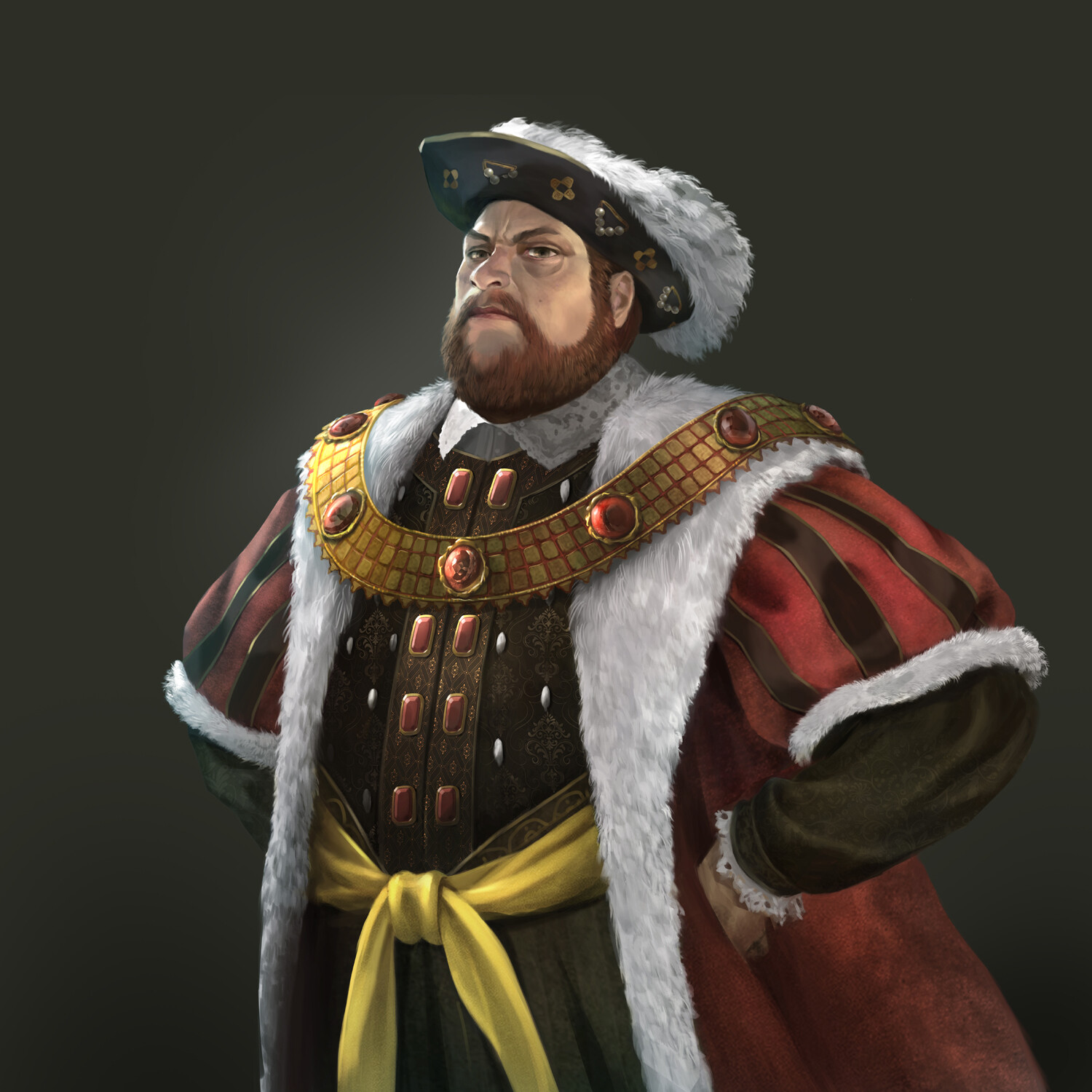 ArtStation - Henry VIII of Tudor