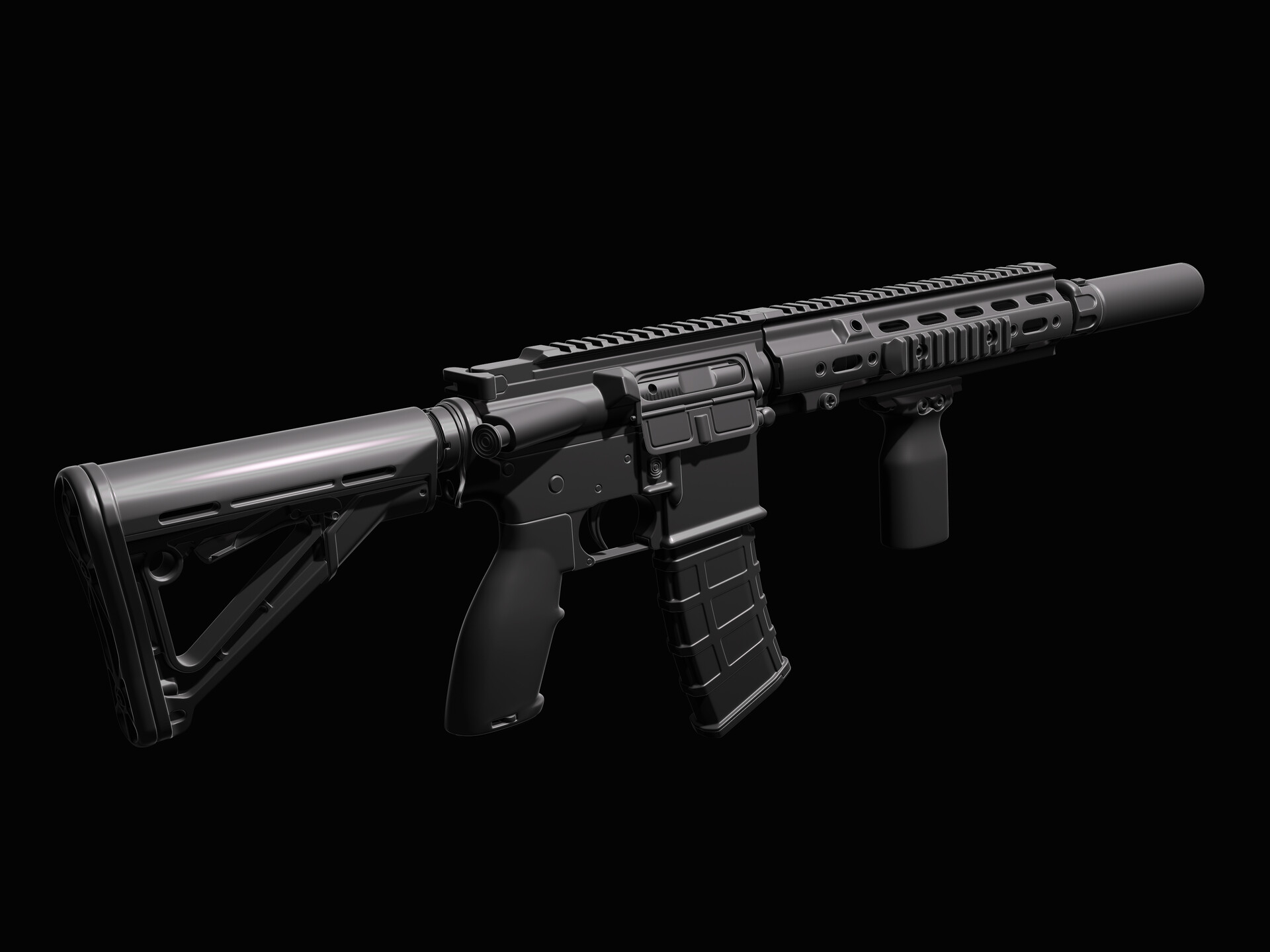 Barrett Rec7 Vs Hk416