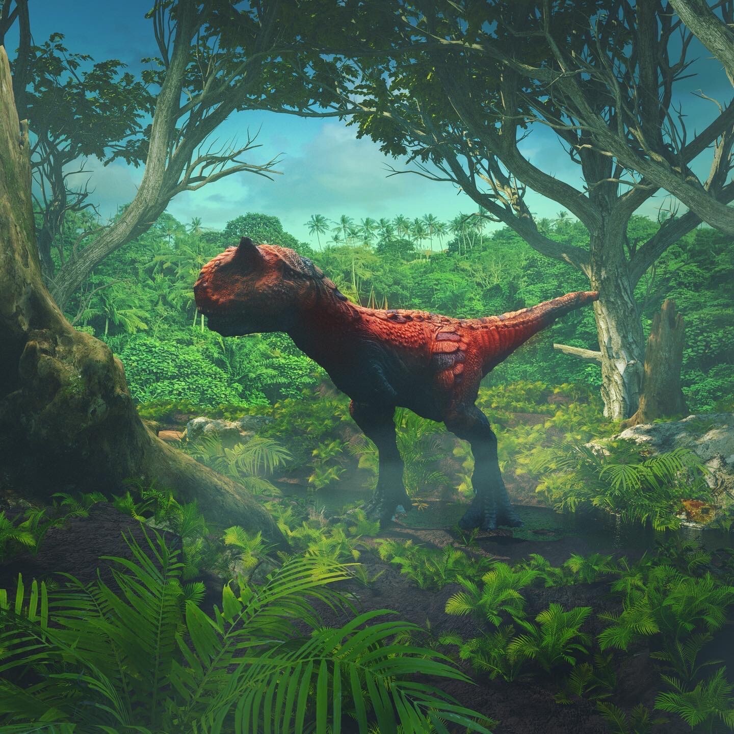 ArtStation - Carnotaurus