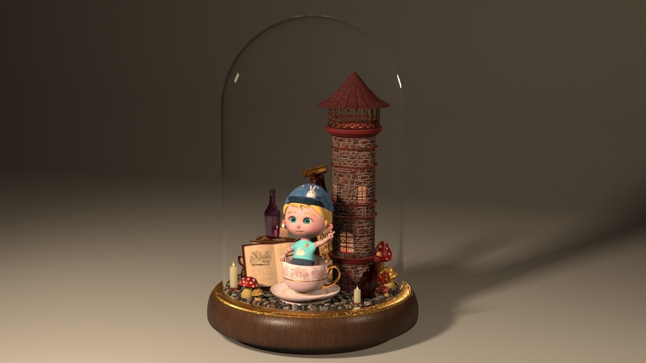 ArtStation - Realistic Cute Music Box