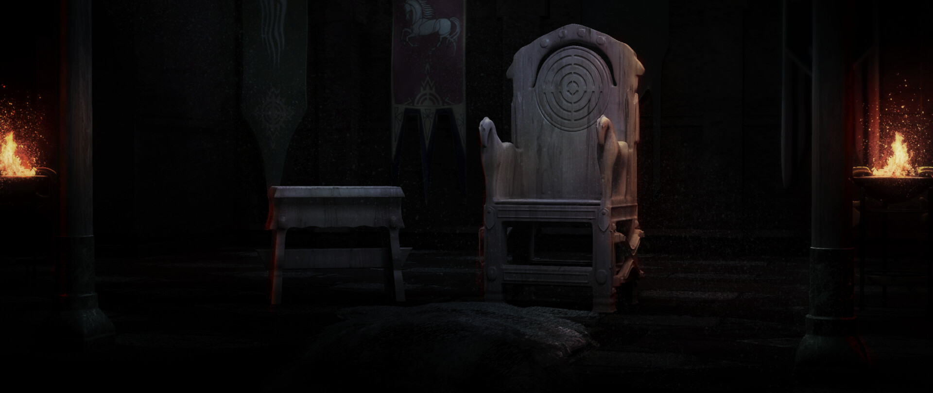 ArtStation - The Golden Hall of Meduseld