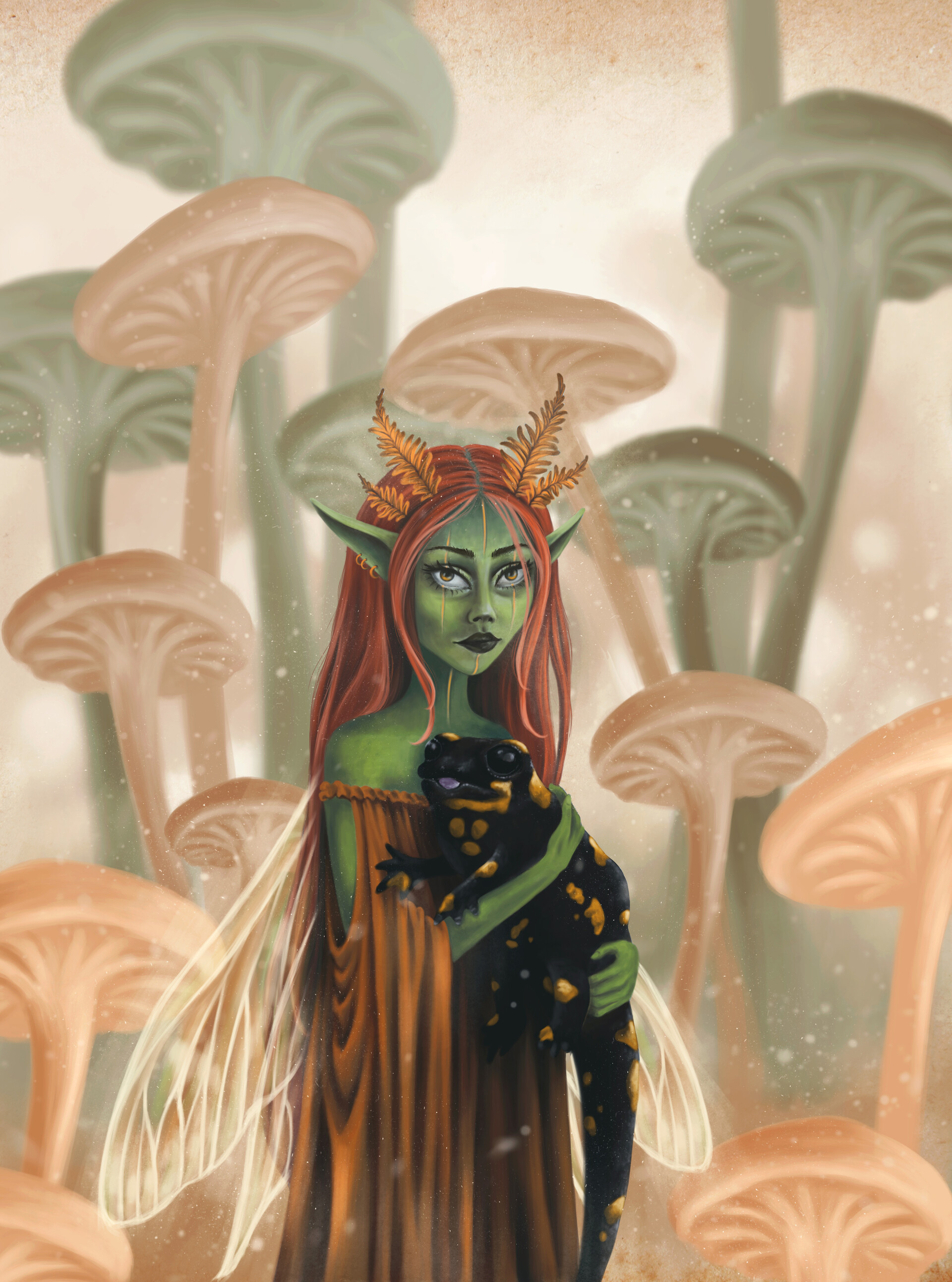 ArtStation - Caretaker faerie