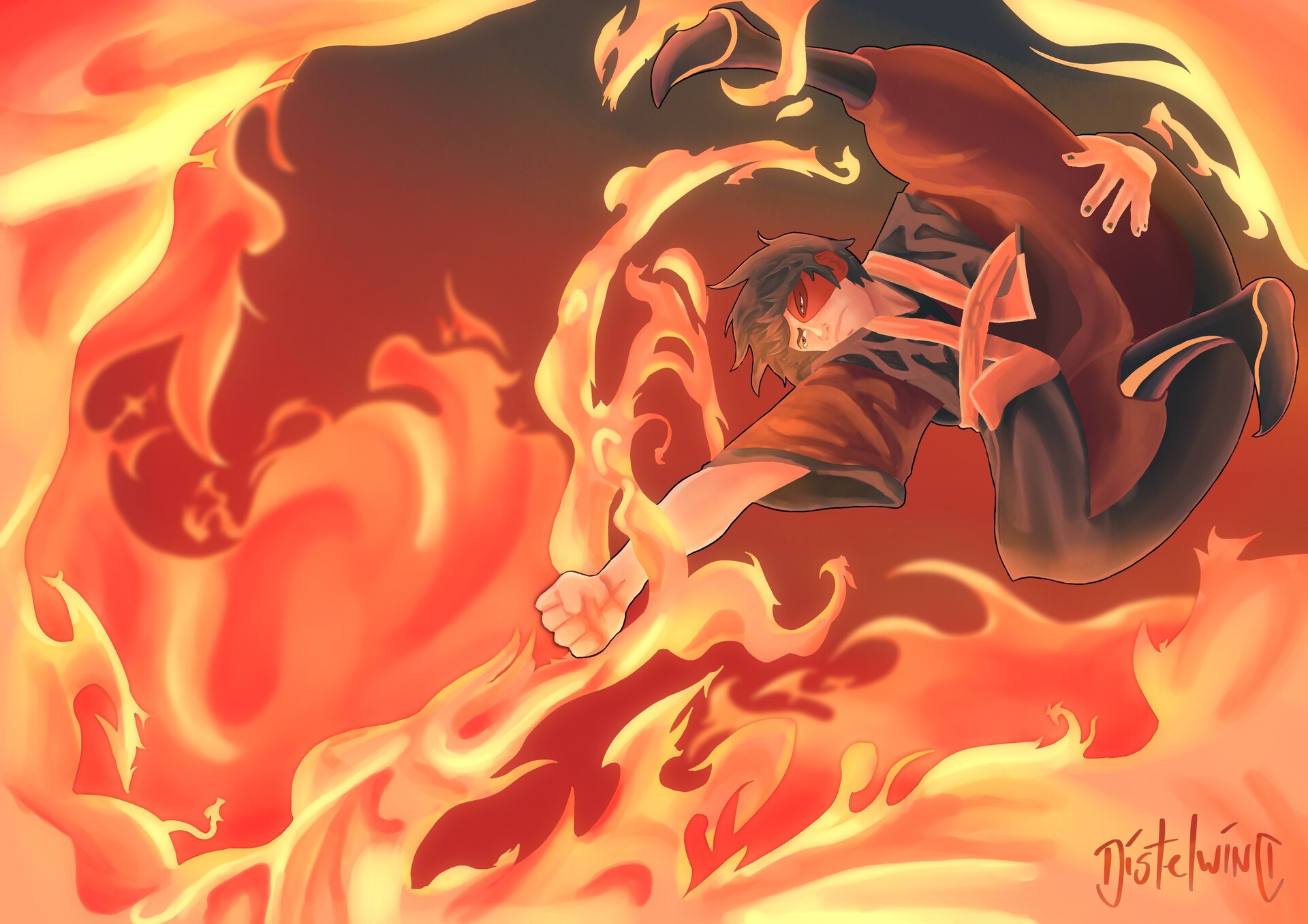 Zuko Fire Wallpaper