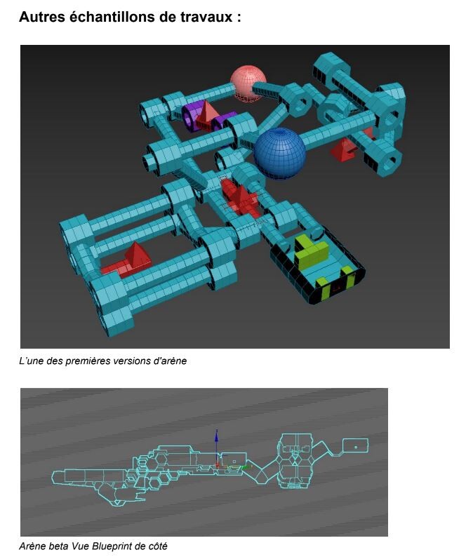 ArtStation - KeK - VR Game Arena Blockout - Players move through ...