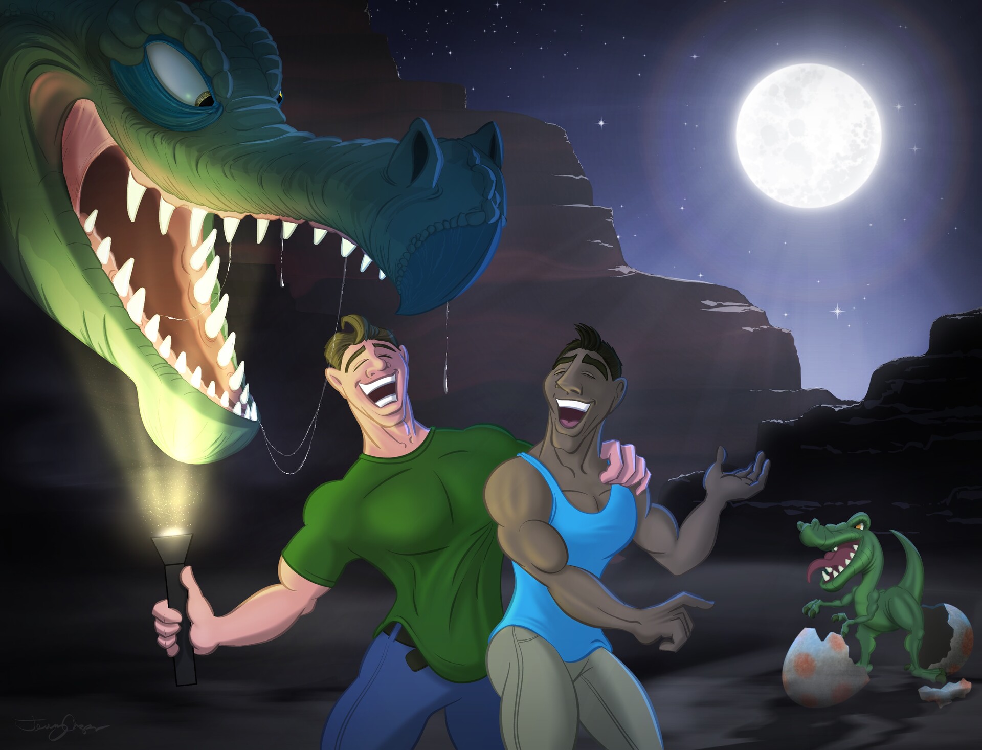 ArtStation - Look Behind You!