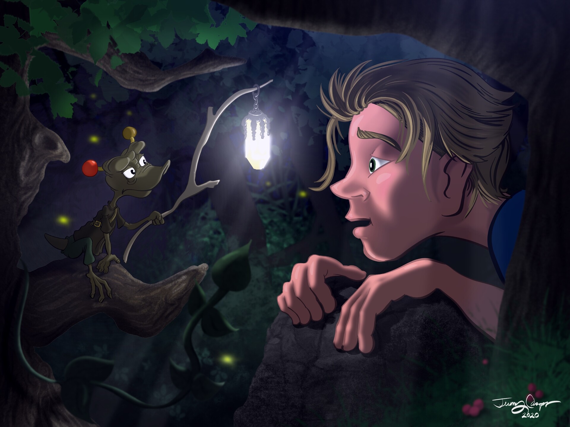 ArtStation - Finding Woodland Creatures