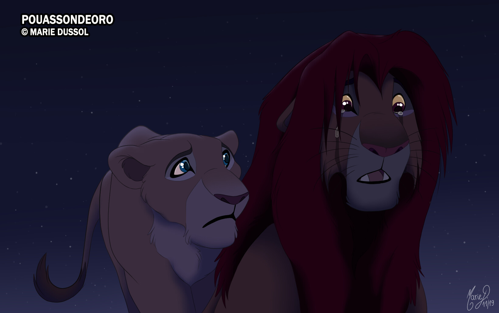 Simba Crying