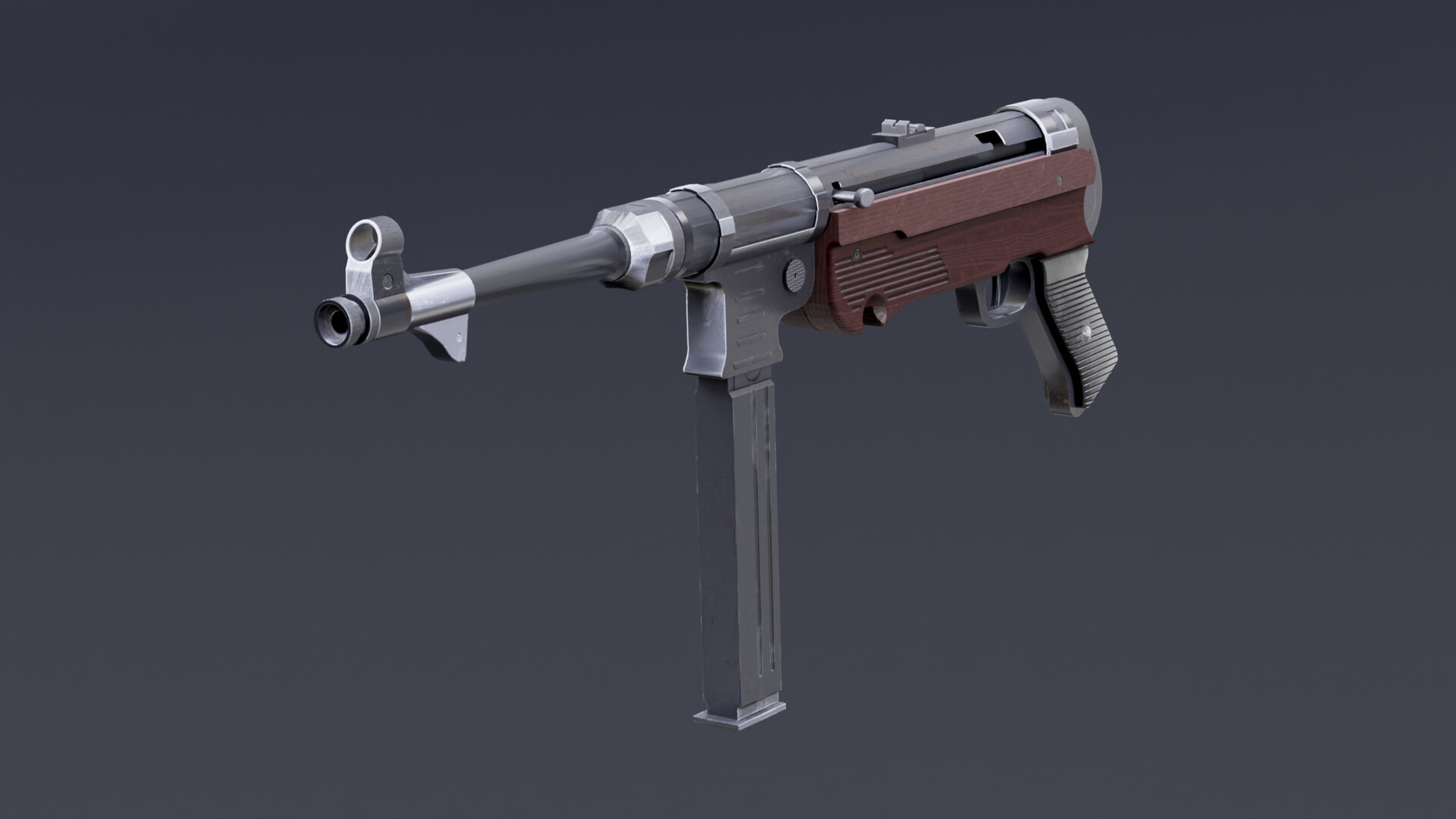 ArtStation - MP 40 (Maschinenpistole 40)