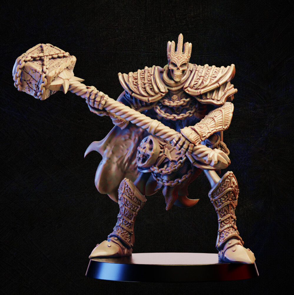 ArtStation - Giant skeleton king