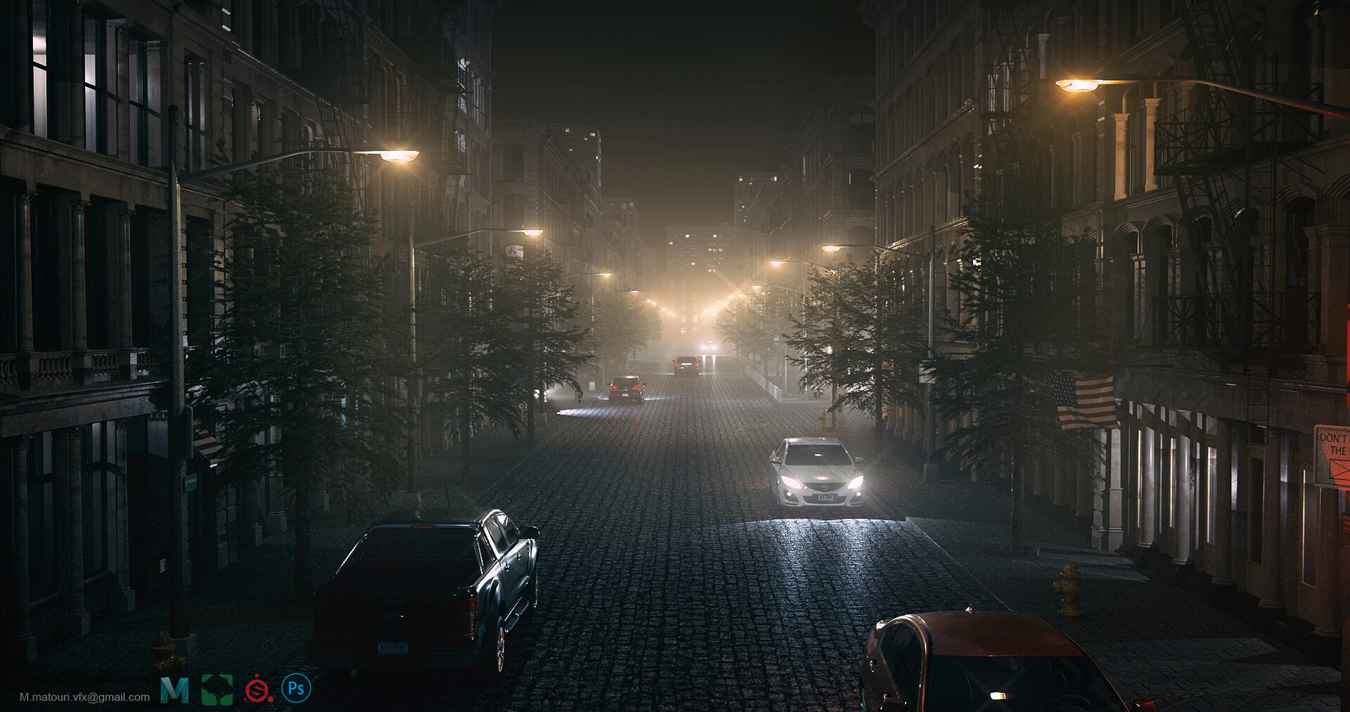 ArtStation - Dark Street