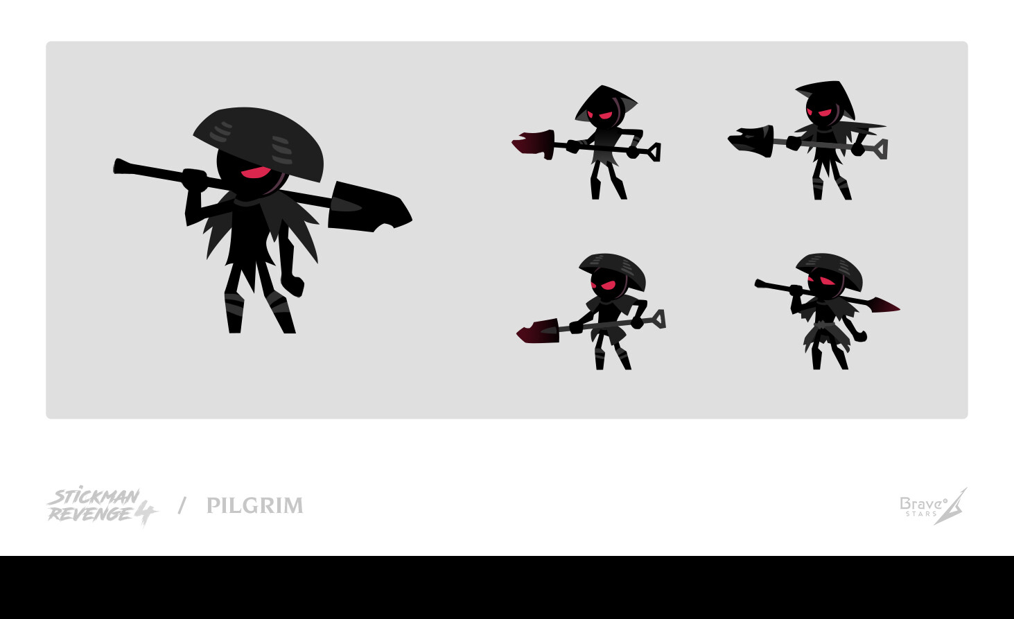 Minh Truong - Japanese Monster Concept Art - Stickman Revenge 4