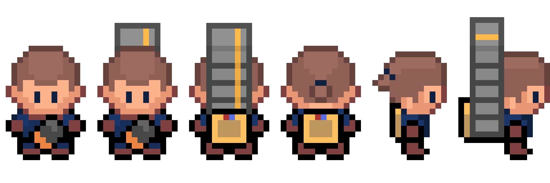 ArtStation - Pixel art of Sam Porter Bridges