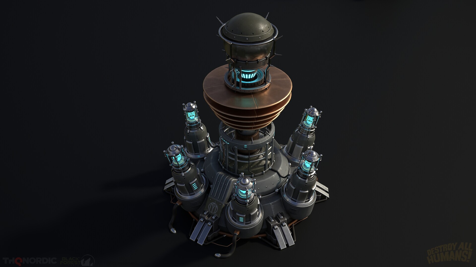 Joscha Lachmann - Destroy All Humans! - Tesla Coil - Air defense tower