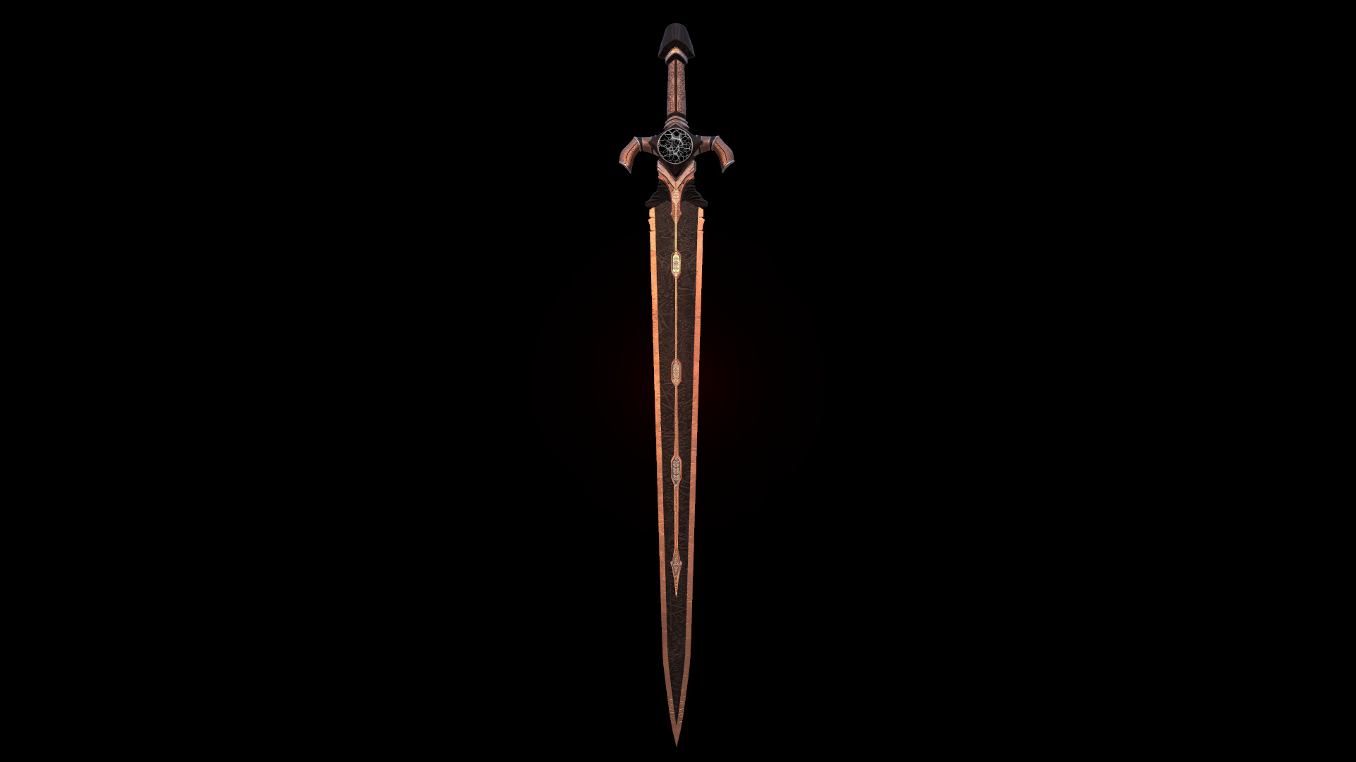 ArtStation - Moonfire Straight Sword