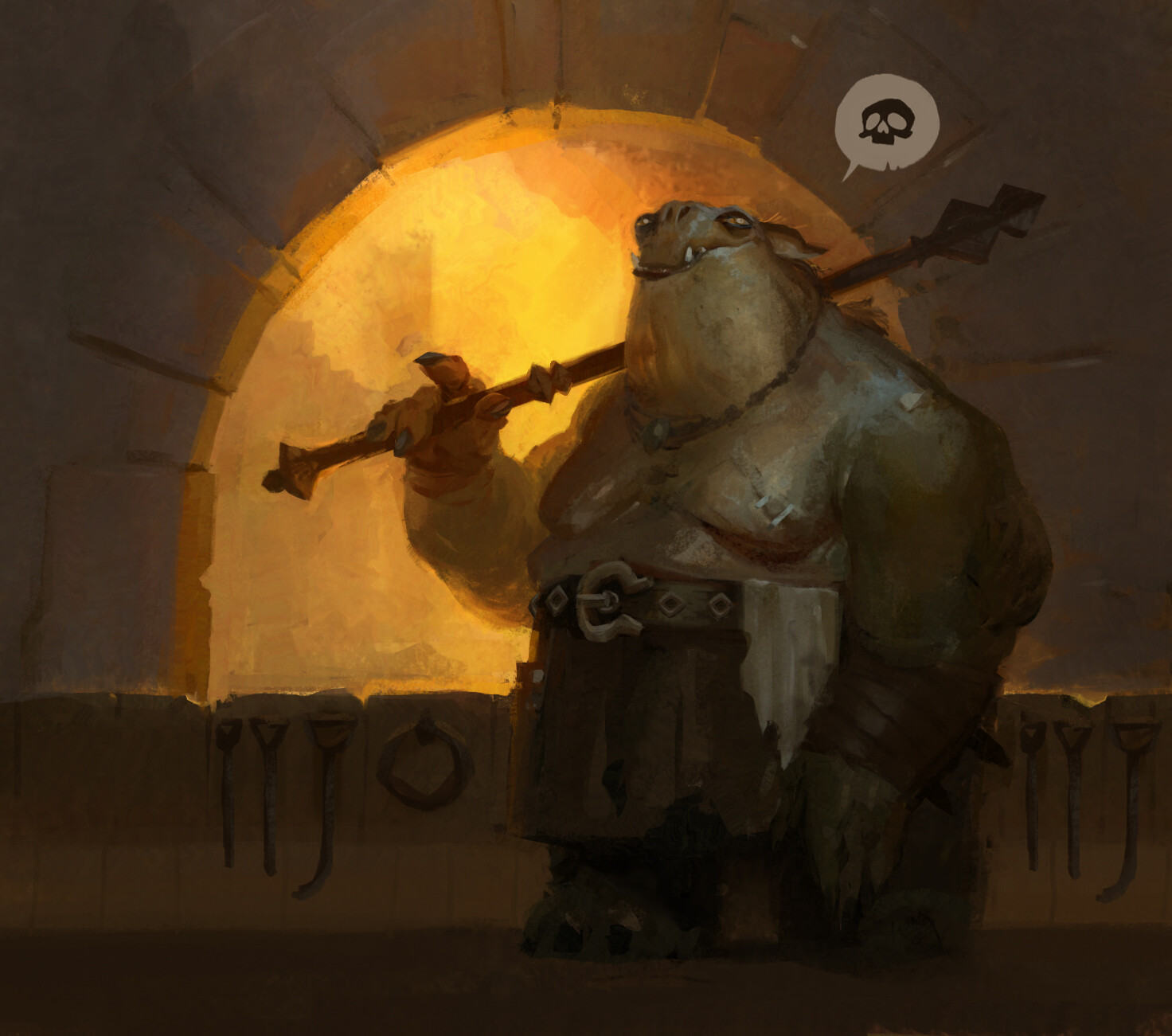 ArtStation - Oger Blacksmith