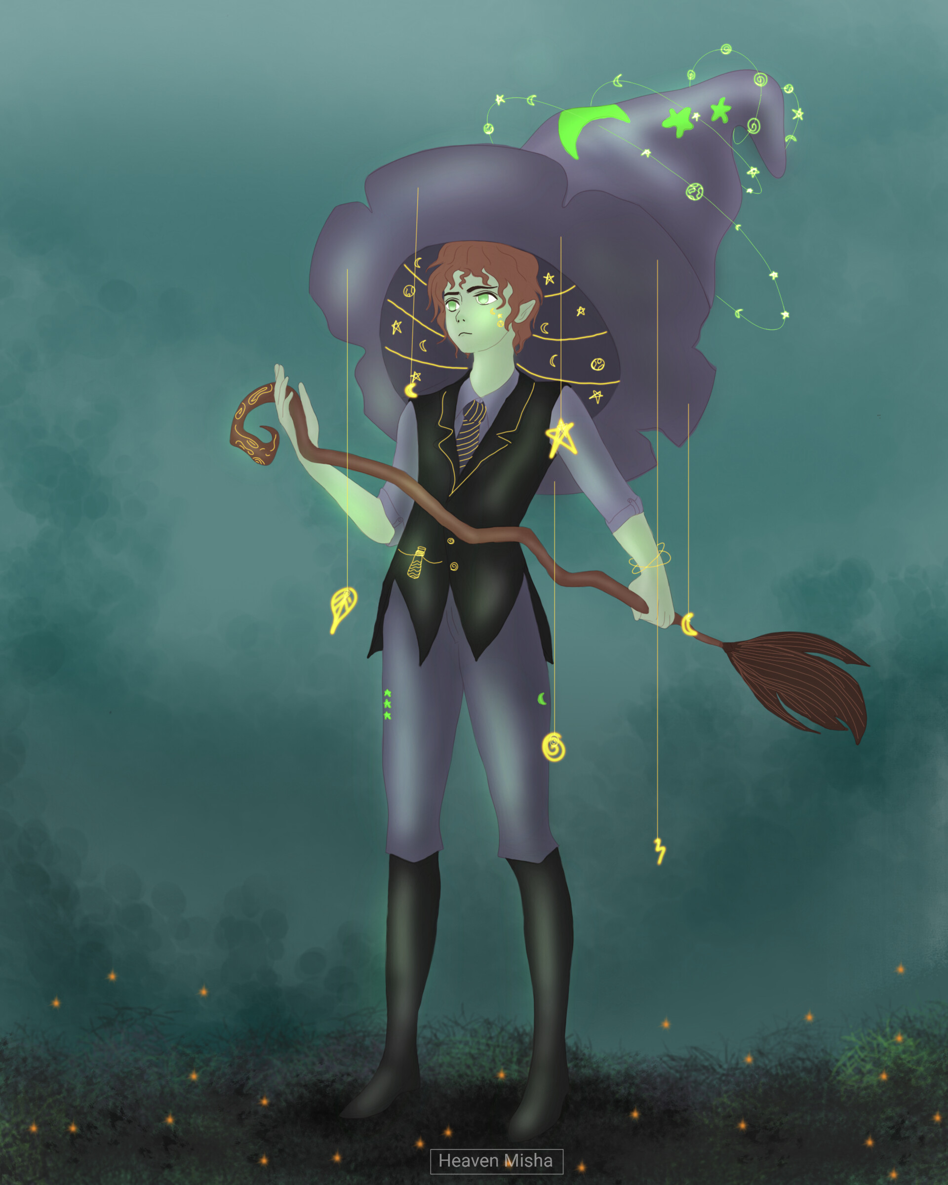 ArtStation - Witch Guy