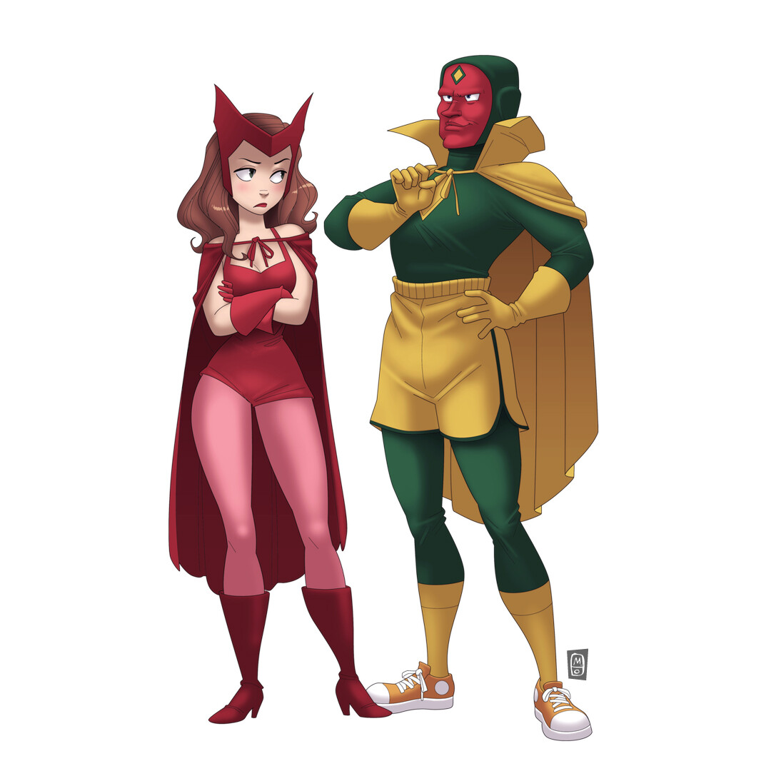 Mario Garza - WandaVision fan art