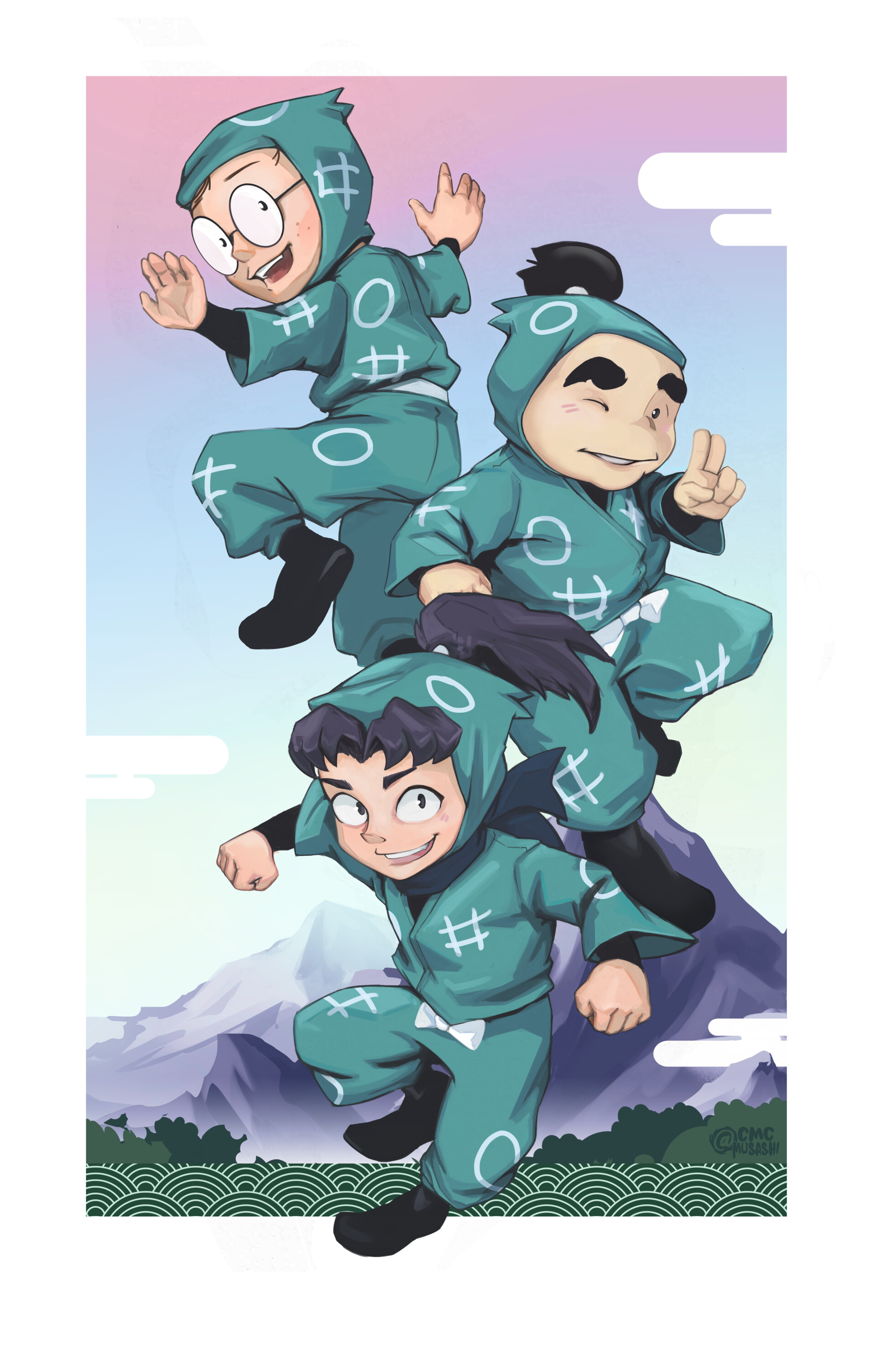 ArtStation - Fanart / Nintama Rantarou