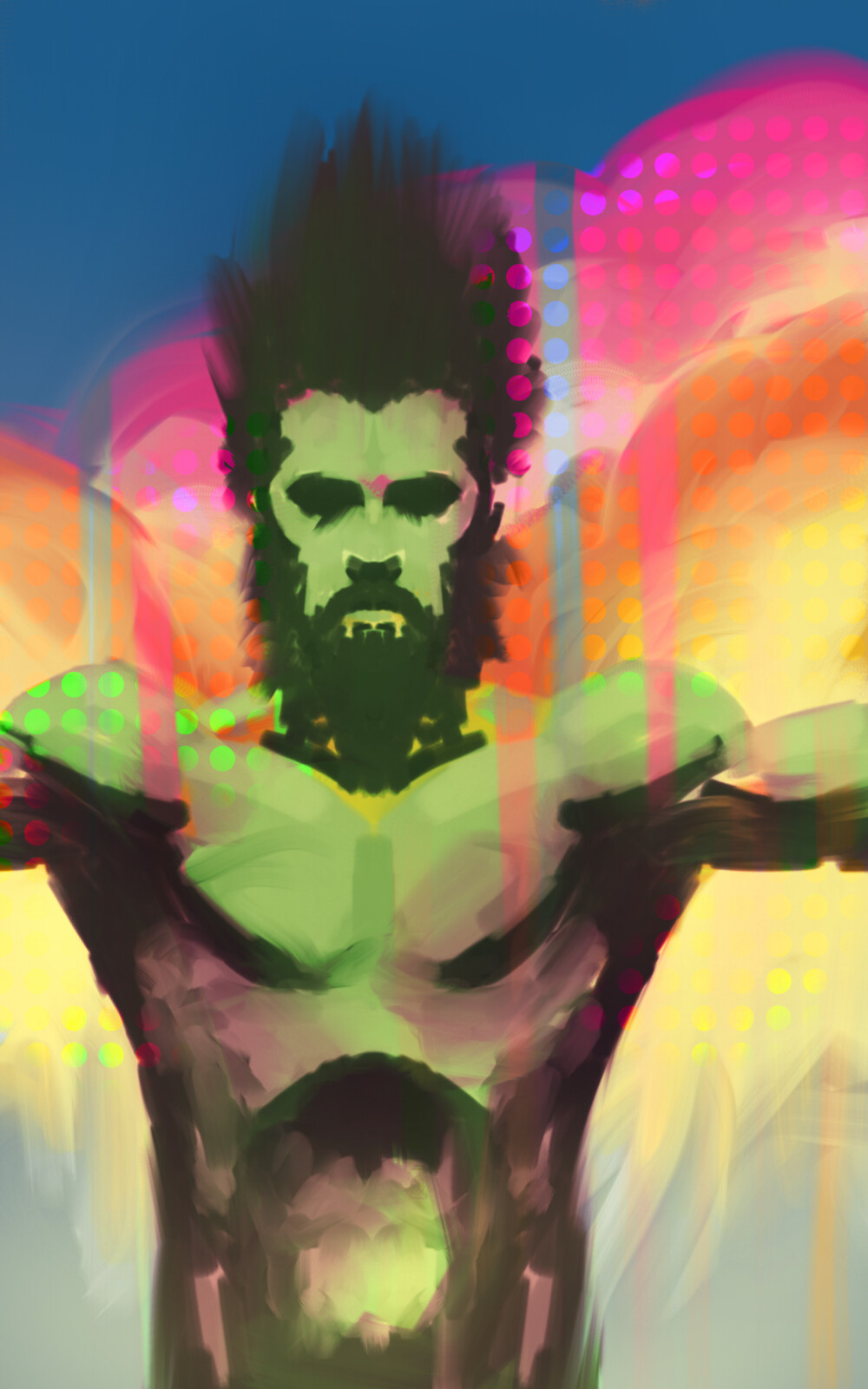 D. Stokes - Surreal Man in the Clouds