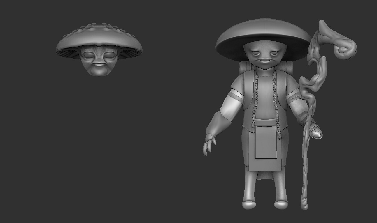 ArtStation - Zbrush simple creation with a simple mouse