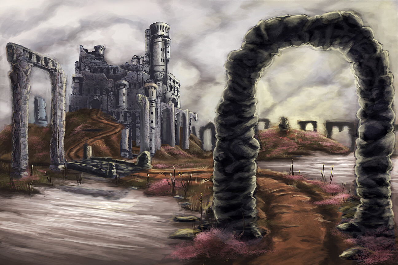 ArtStation - Valley Castle